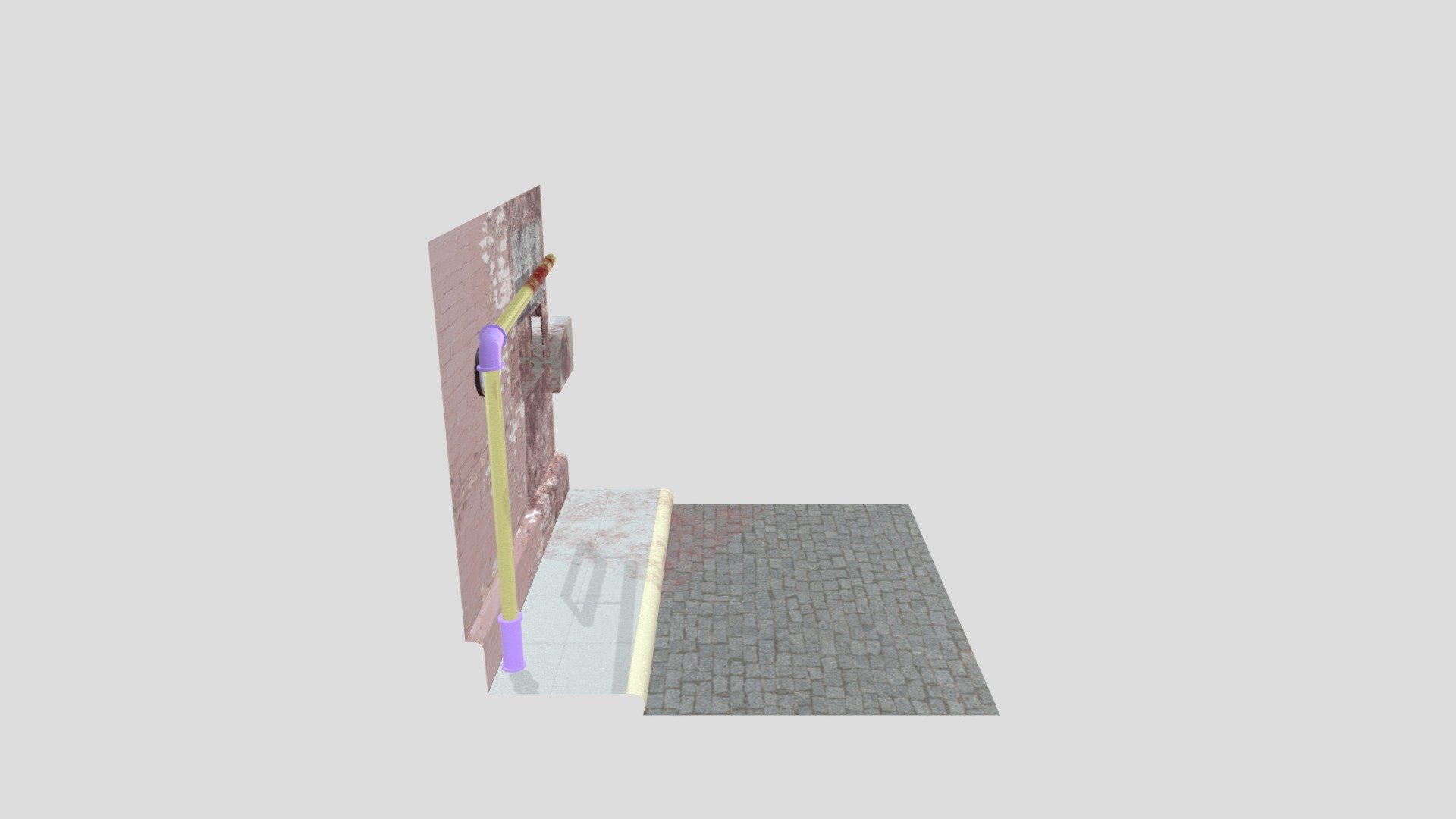 Alley - Download Free 3D model by stephywilliams81 [723651c] - Sketchfab