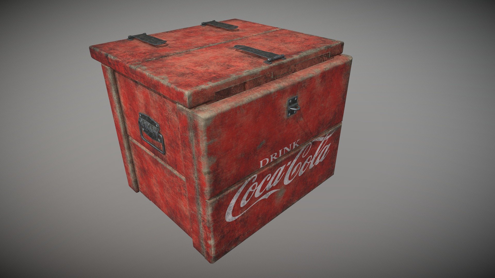 Coca Cola Box - 3D model by yogesh.3dworld [7237c6e] - Sketchfab