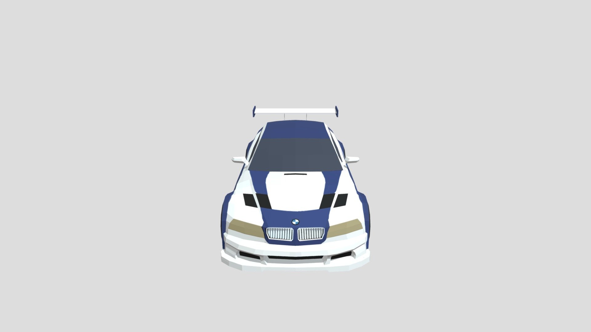 Low Poly BMW M3-GTR - Download Free 3D model by roddstehling [72384c2 ...