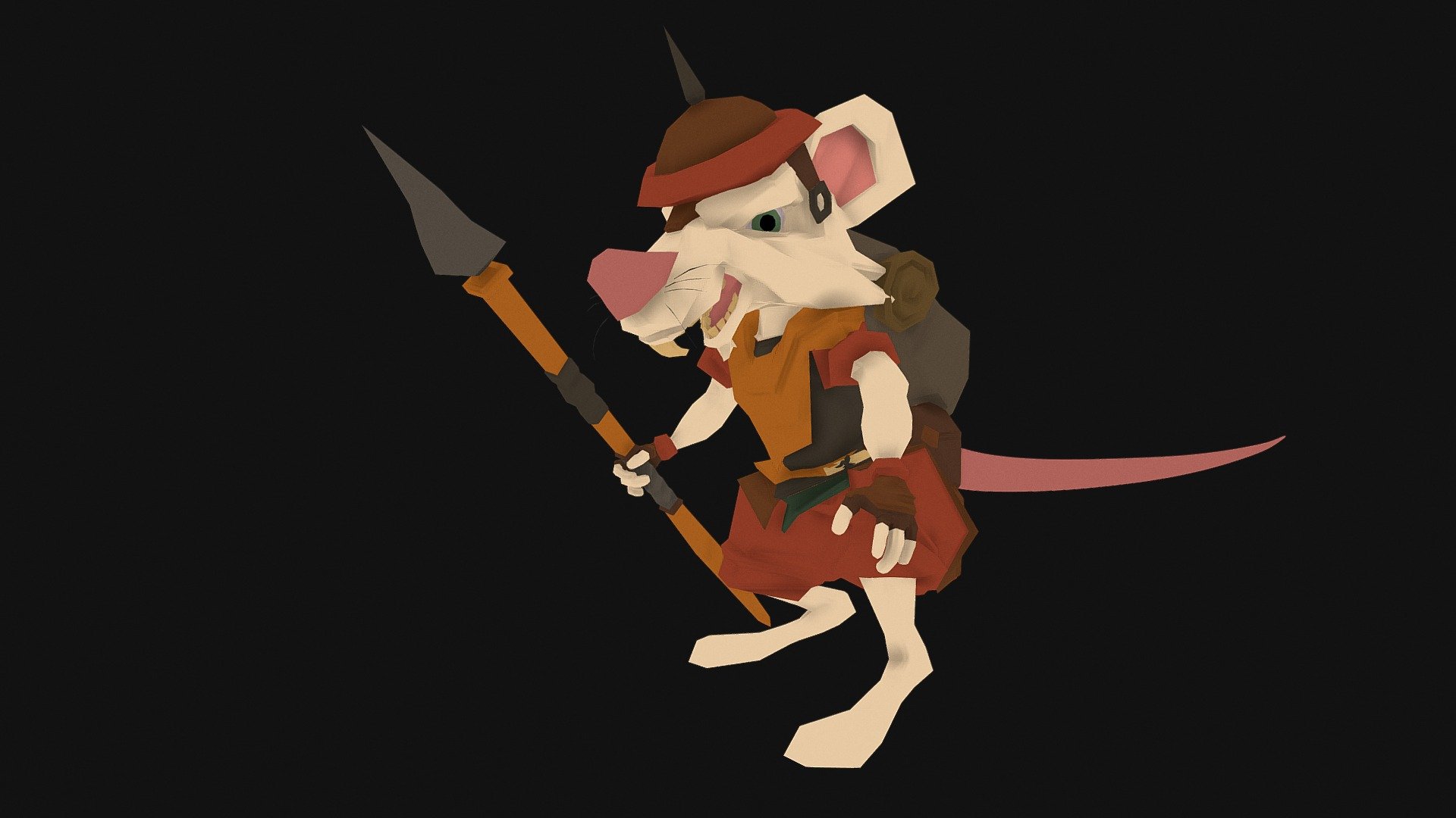 Rat - 3D model by Thomas.Osterhammel (@Thost) [7238e25] - Sketchfab