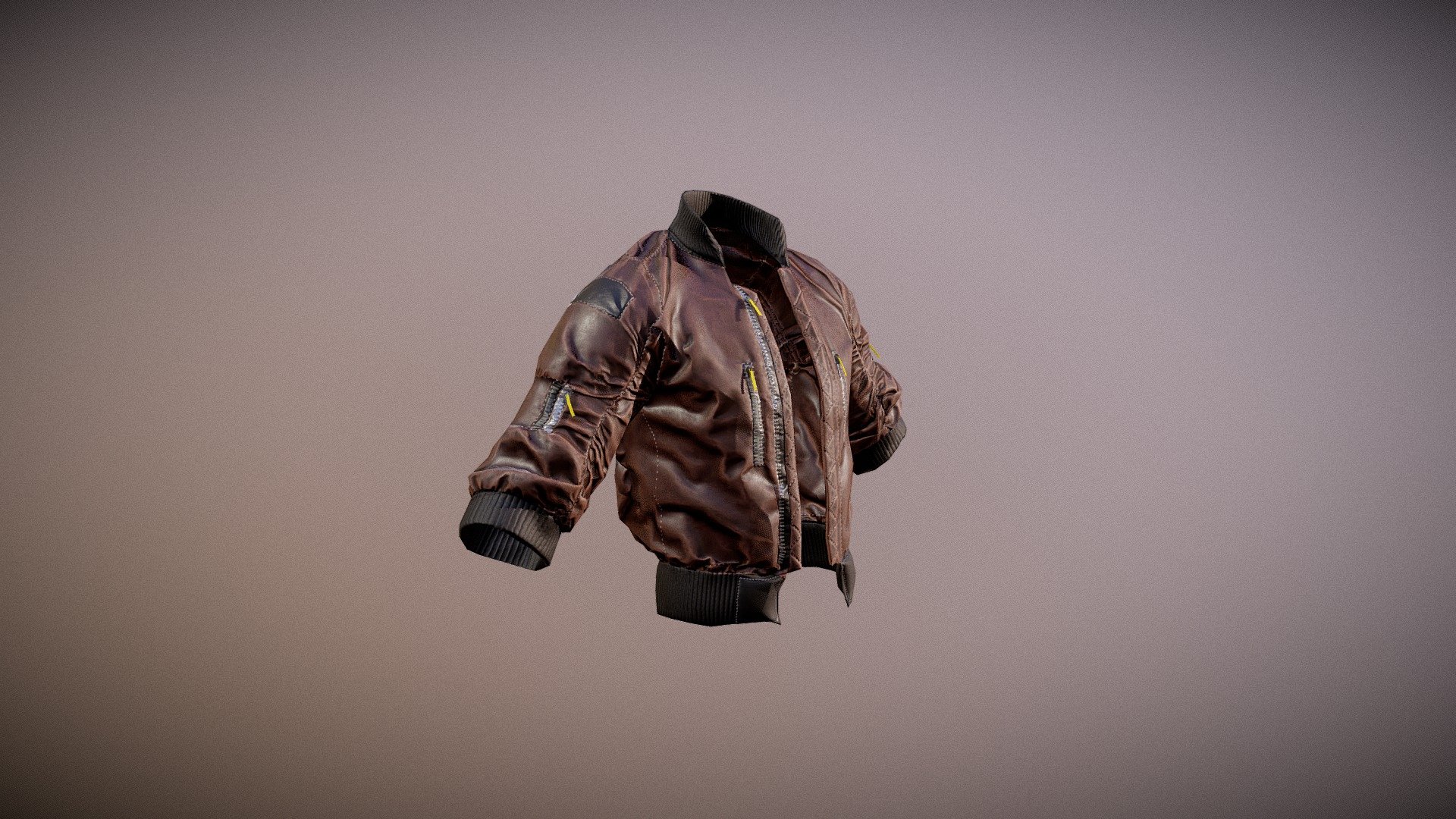 Leather Jacket - 3D model by Jamie Jessop (@JamieJessop) [7239fe2 ...