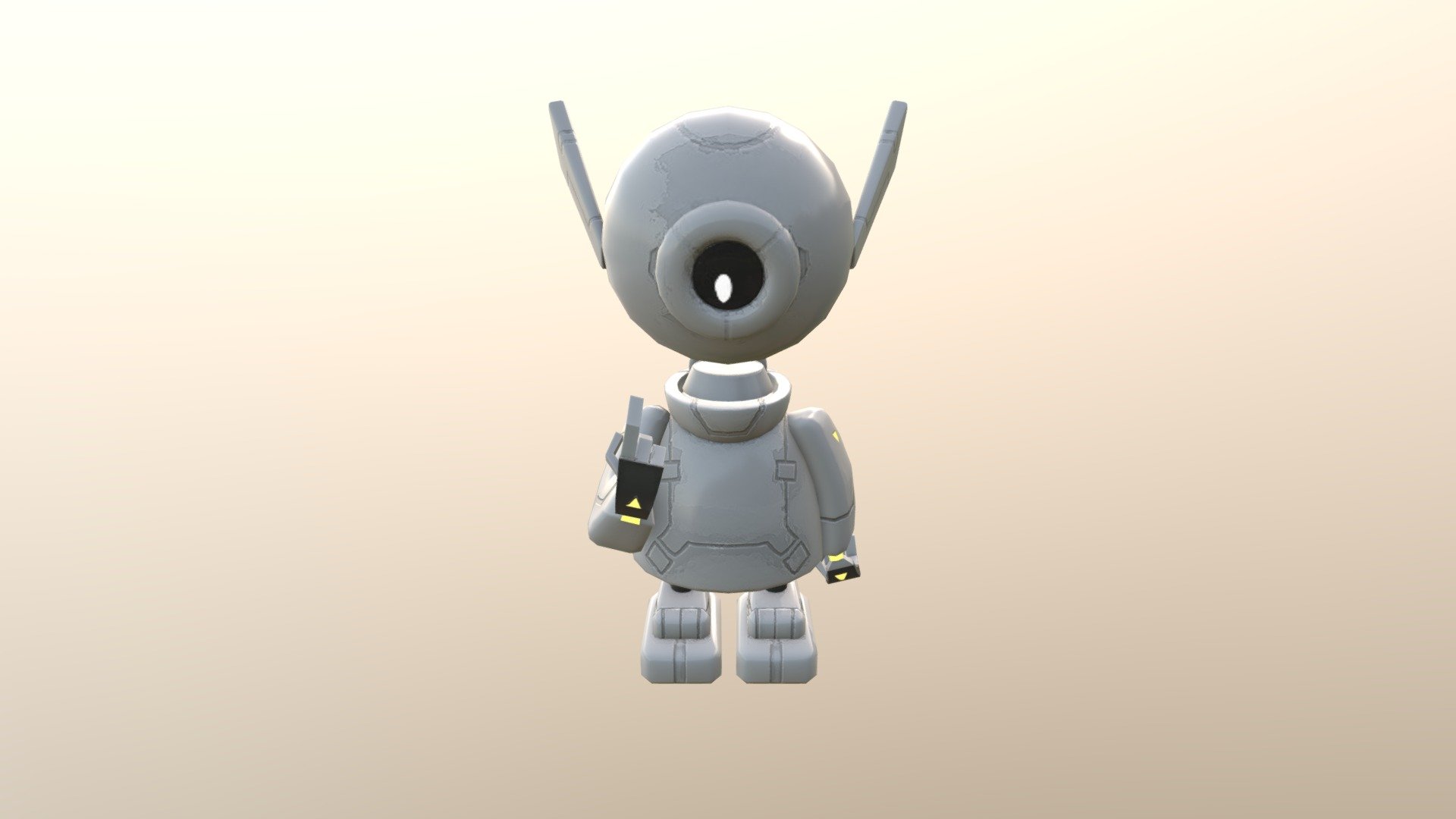 Cute Robot Challenge - 3D model by EmiPlayz [723a01e] - Sketchfab