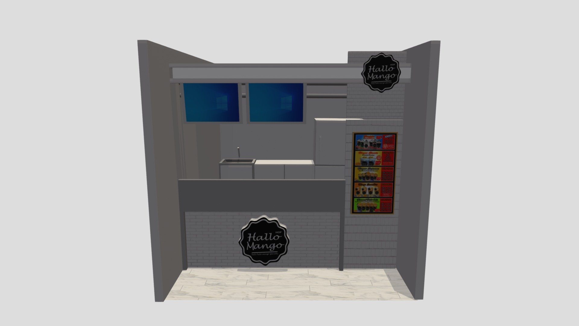 Cart Sample 1 - 3D model by hallomango [723cb30] - Sketchfab
