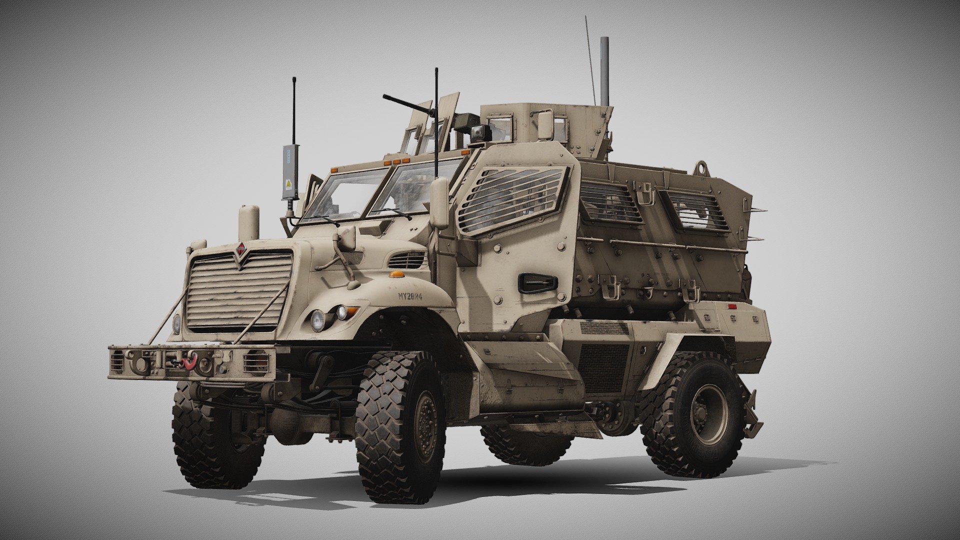 International MaxxPro MRAP vehicle - 3D model by Gerhald [723f1cc ...