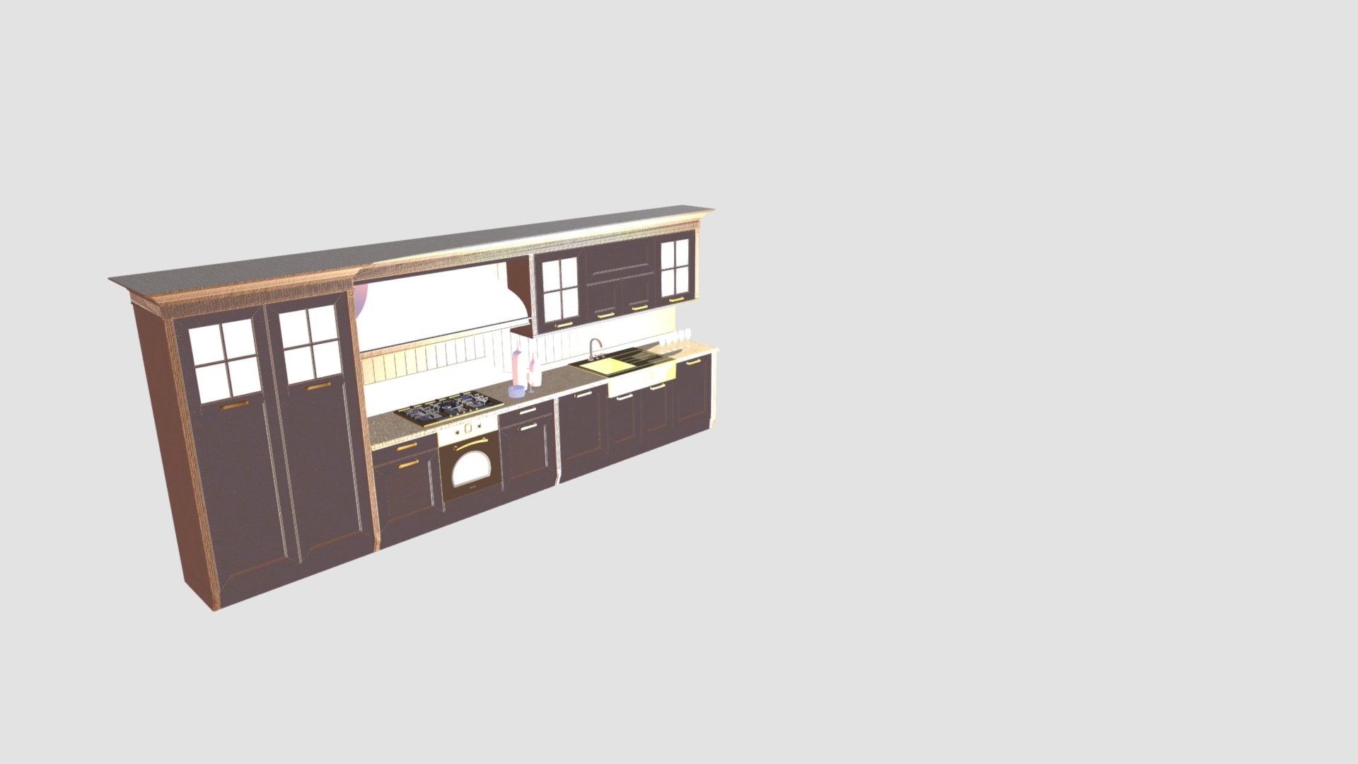 kitchen - Buy Royalty Free 3D model by Evermotion [723f660] - Sketchfab ...