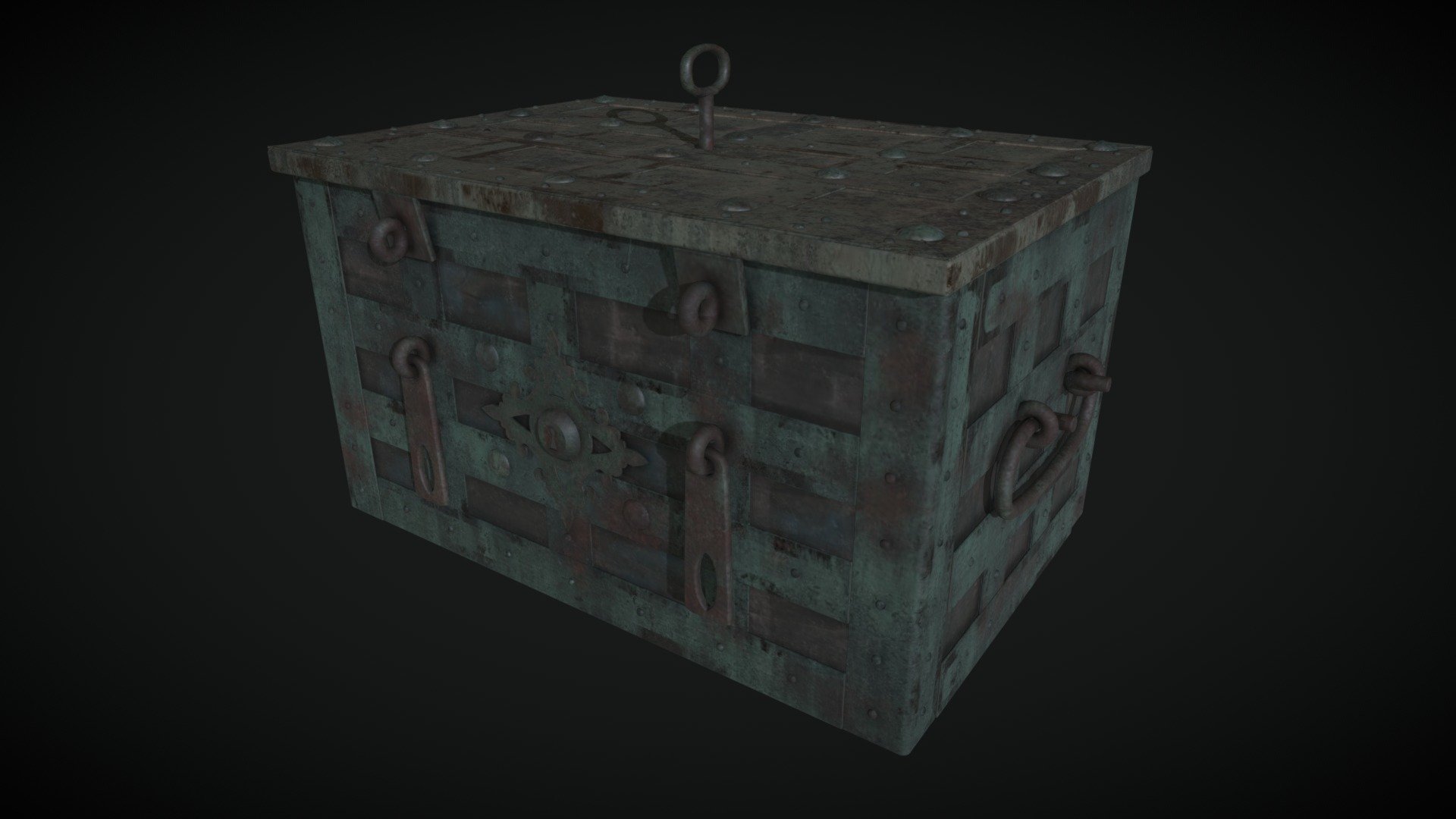 Chest With Texture - 3D model by allisonlmayer [7242004] - Sketchfab