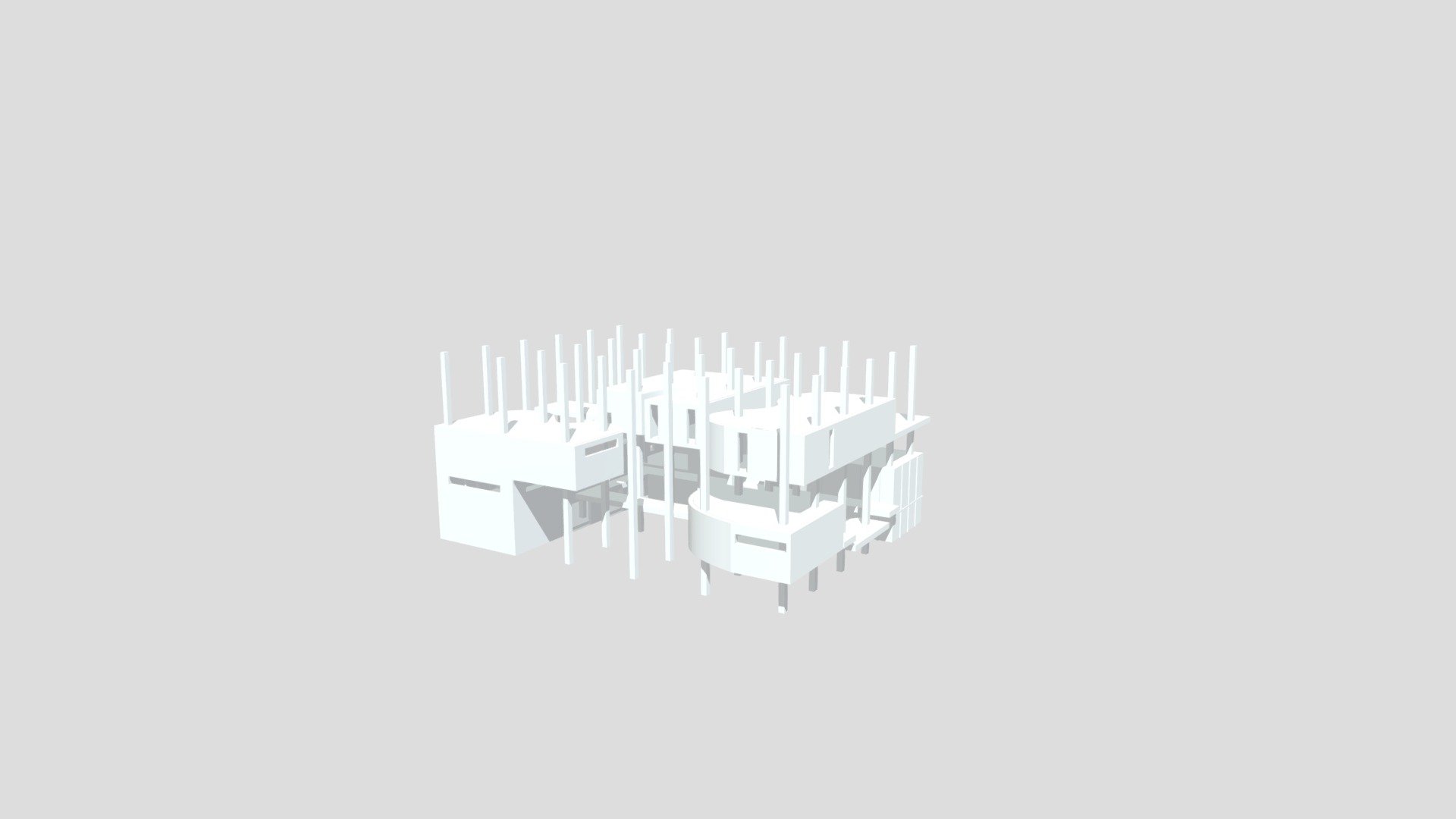 Super Structure - 3D model by reneezandt [724216e] - Sketchfab