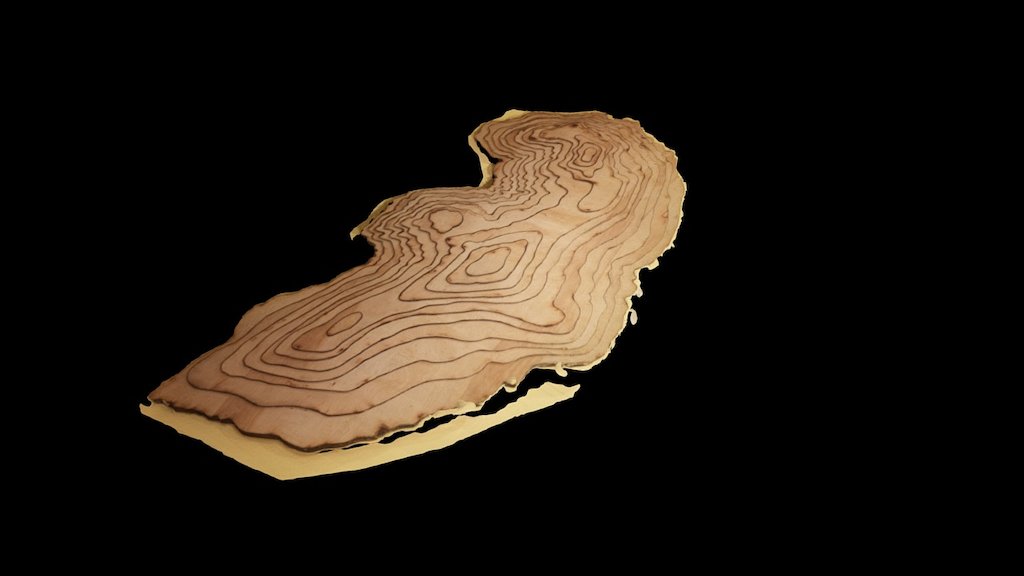 Hickerson Topo Simplified 3d Mesh - 3D model by PBSusa [7243b35 ...