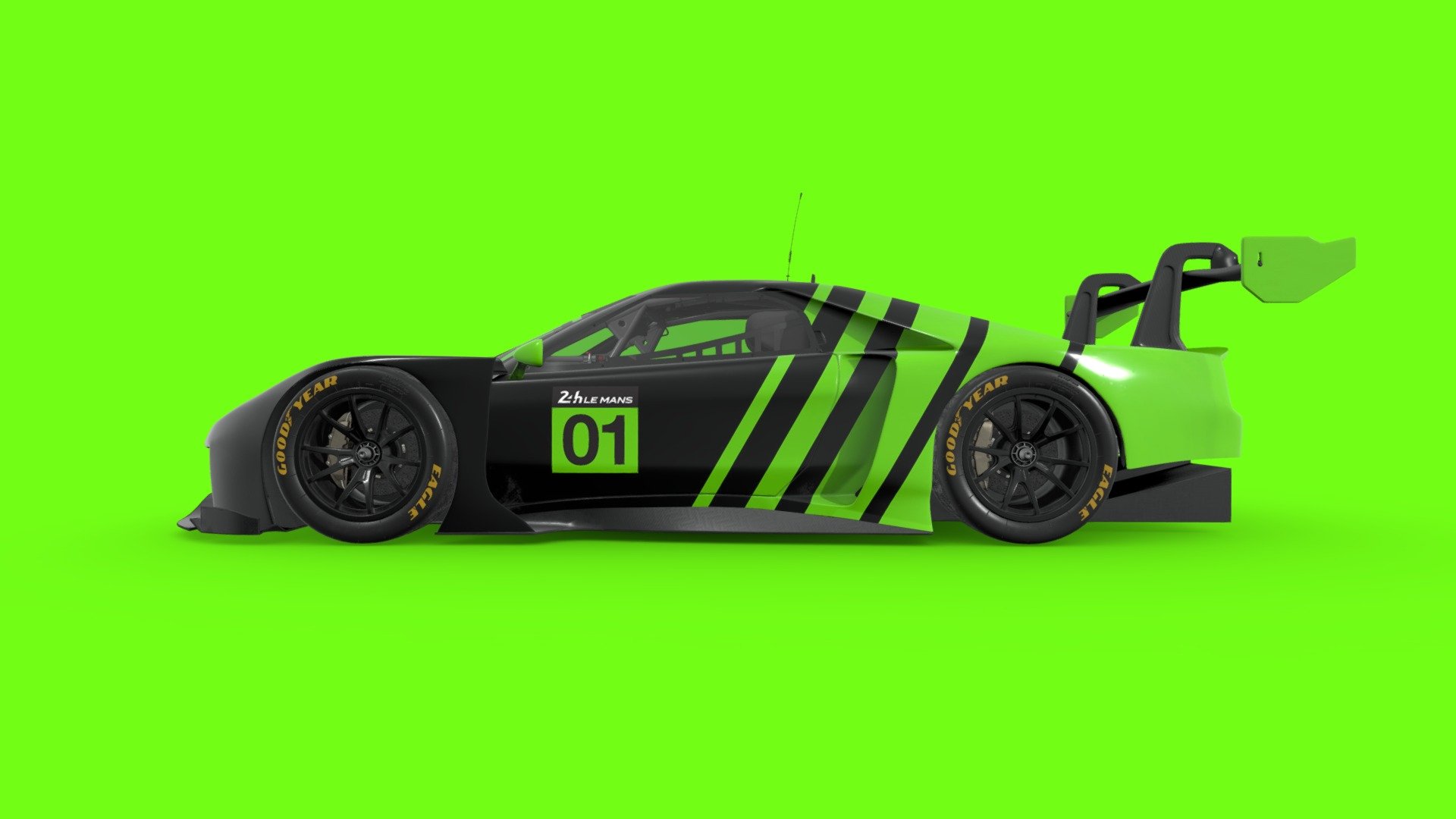 Race Car 01 - Download Free 3D model by toddeppe [7243b49] - Sketchfab