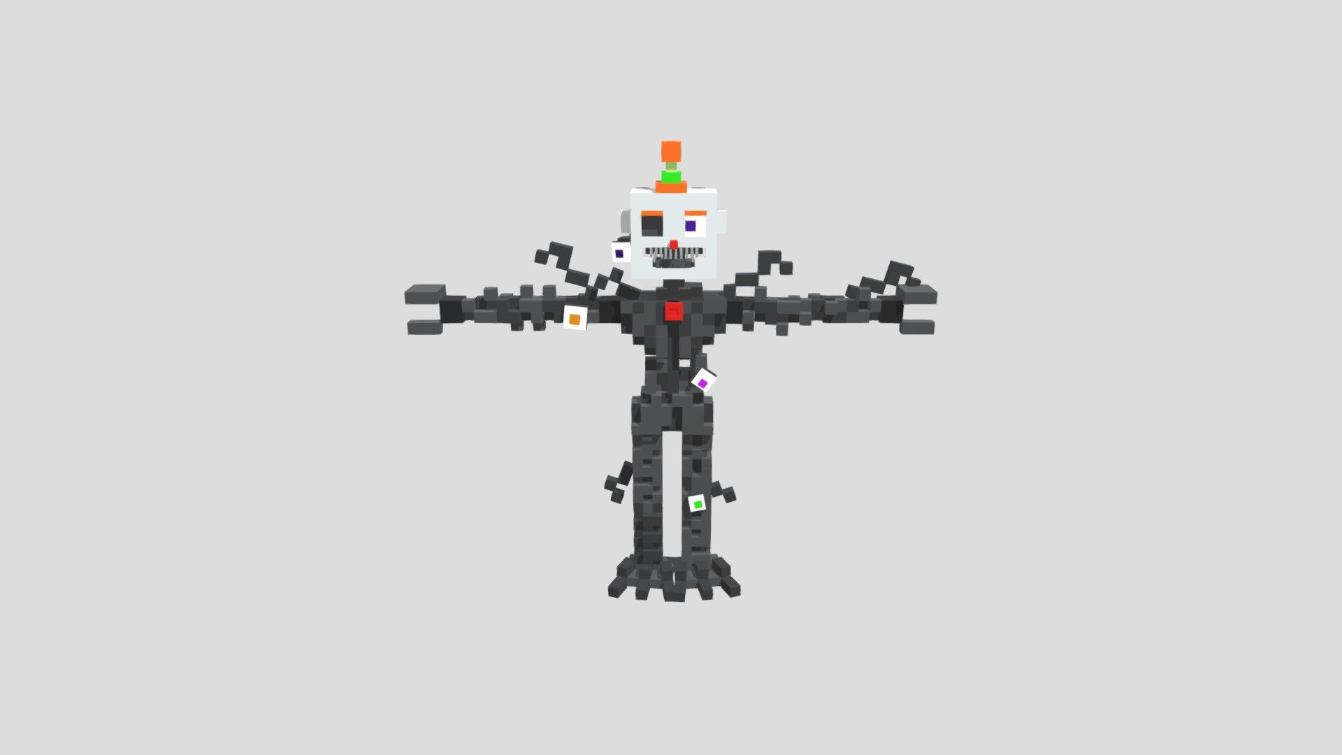 Ennard_remake_from_trainguy - Download Free 3D model by ...