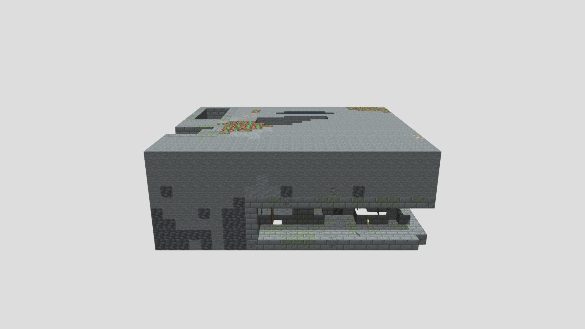 Minecraft Stronghold maze - Download Free 3D model by ...