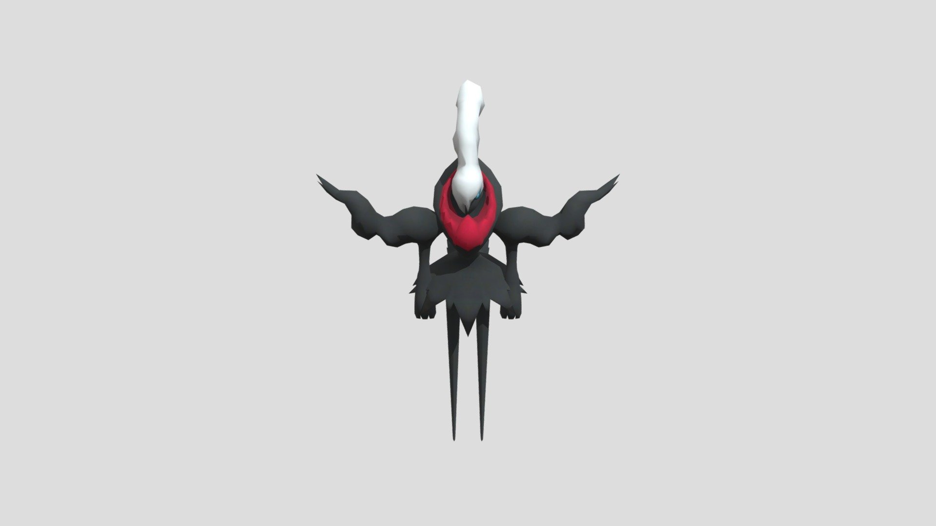 PokePark Wii Pikachu's Adventure - 491 - Darkrai - 3D model by ...