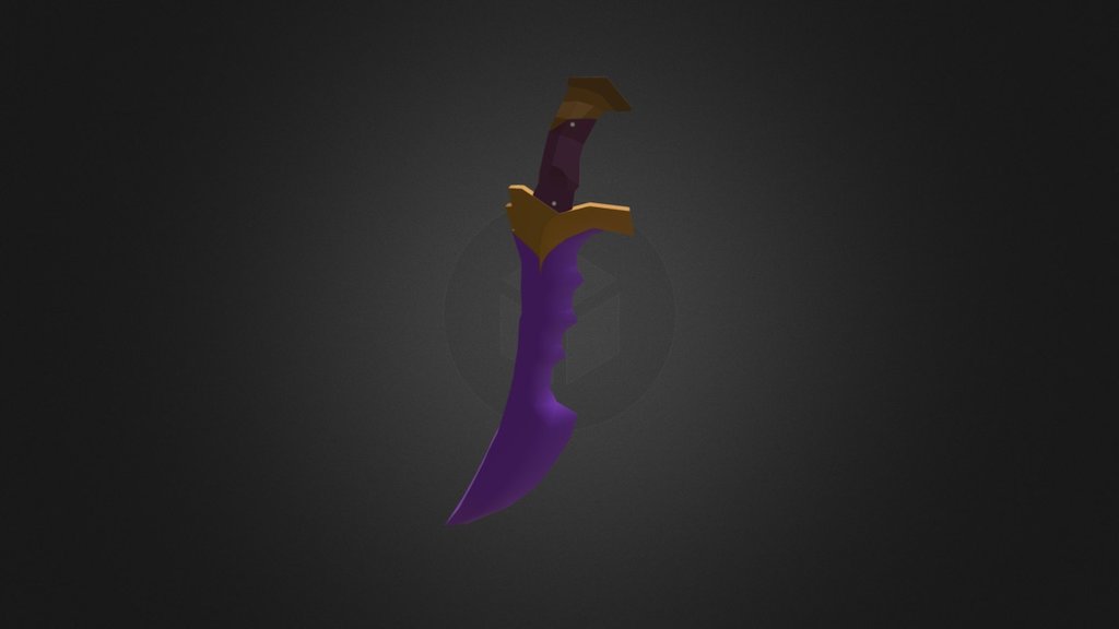 Shadow Blade from Dota 2 - 3D model by Welly Chandra (@wellypai ...