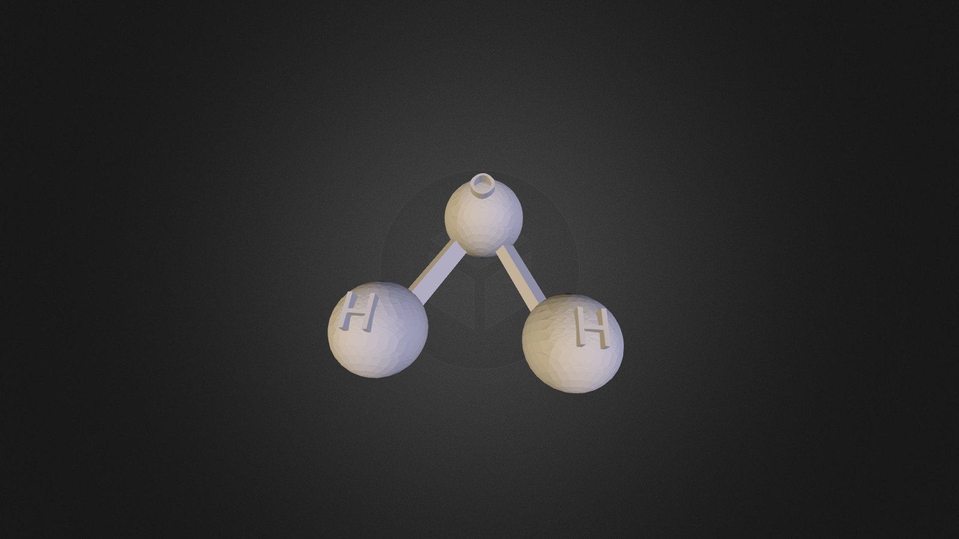 H20Molecule - 3D model by 3dprinters4schools (@i3dprinters4schools ...