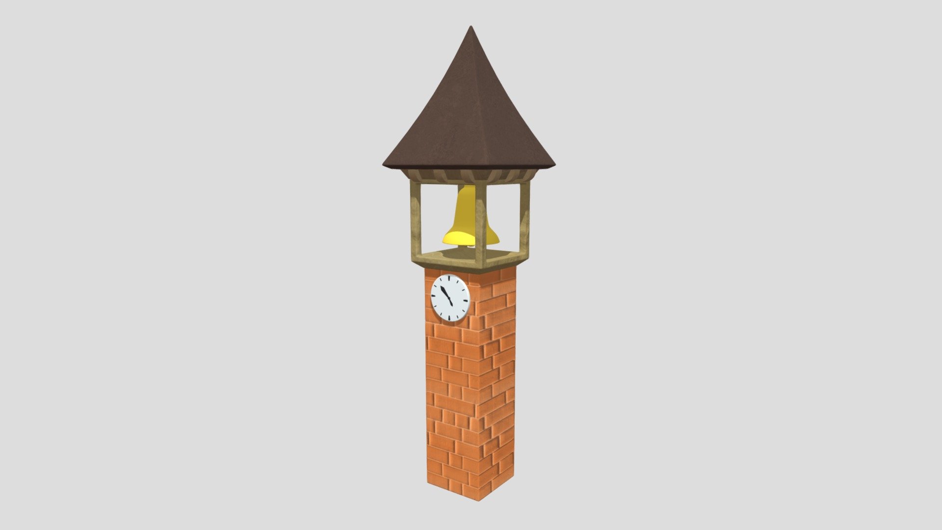 Clock Tower - Buy Royalty Free 3D model by Ed+ (@EDplus) [72463fd ...