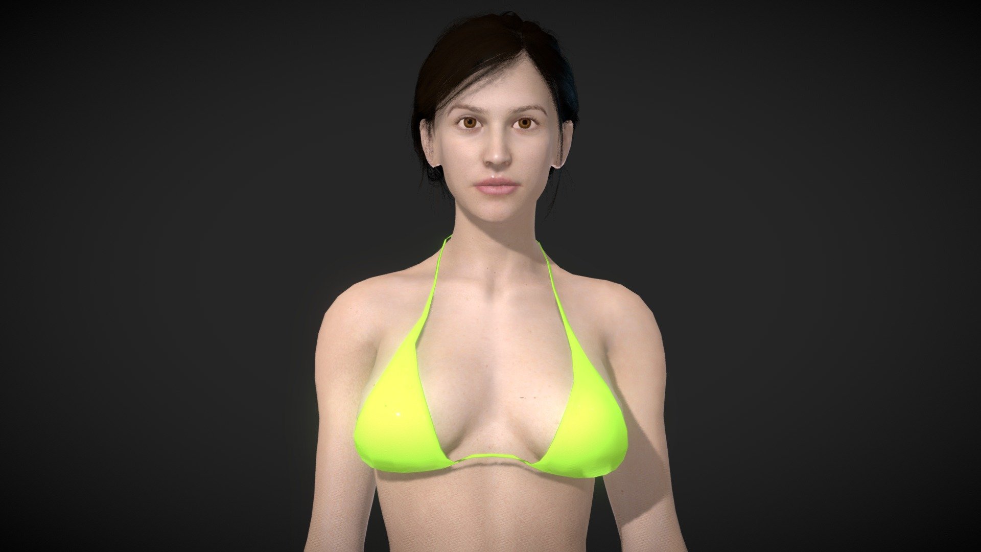 Isabella - Female Base Mesh Realistic Reference - 3D model by Hamza Khaloui (@NoEdge) [7247809 ...