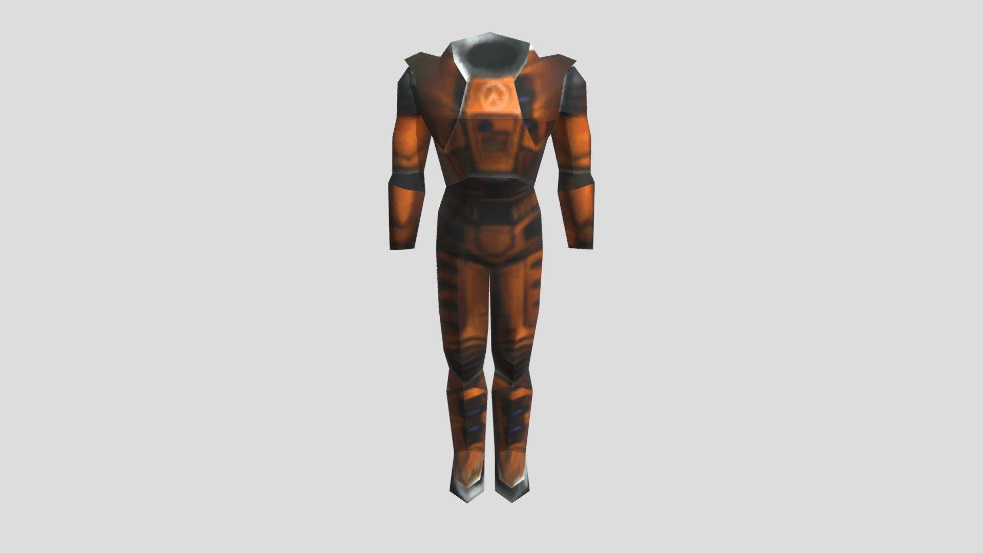 PC Computer - Half- Life - HEV Suit - Download Free 3D model by ...