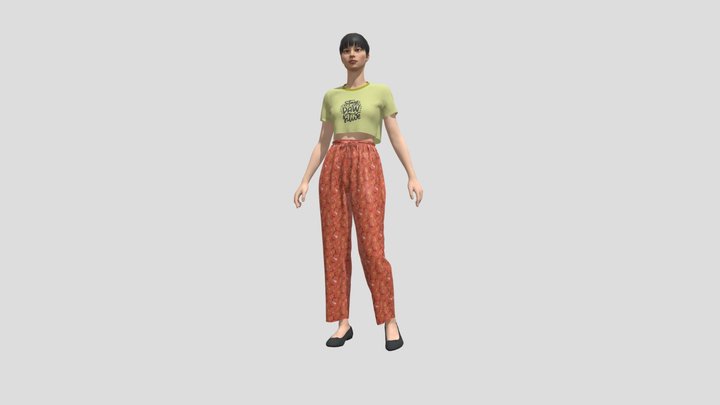 Crop-top 3D models - Sketchfab