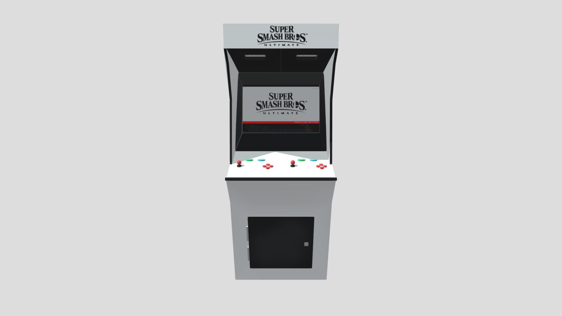 Super Smash Bros Ultimate Arcade - Download Free 3D model by saltoc in ...