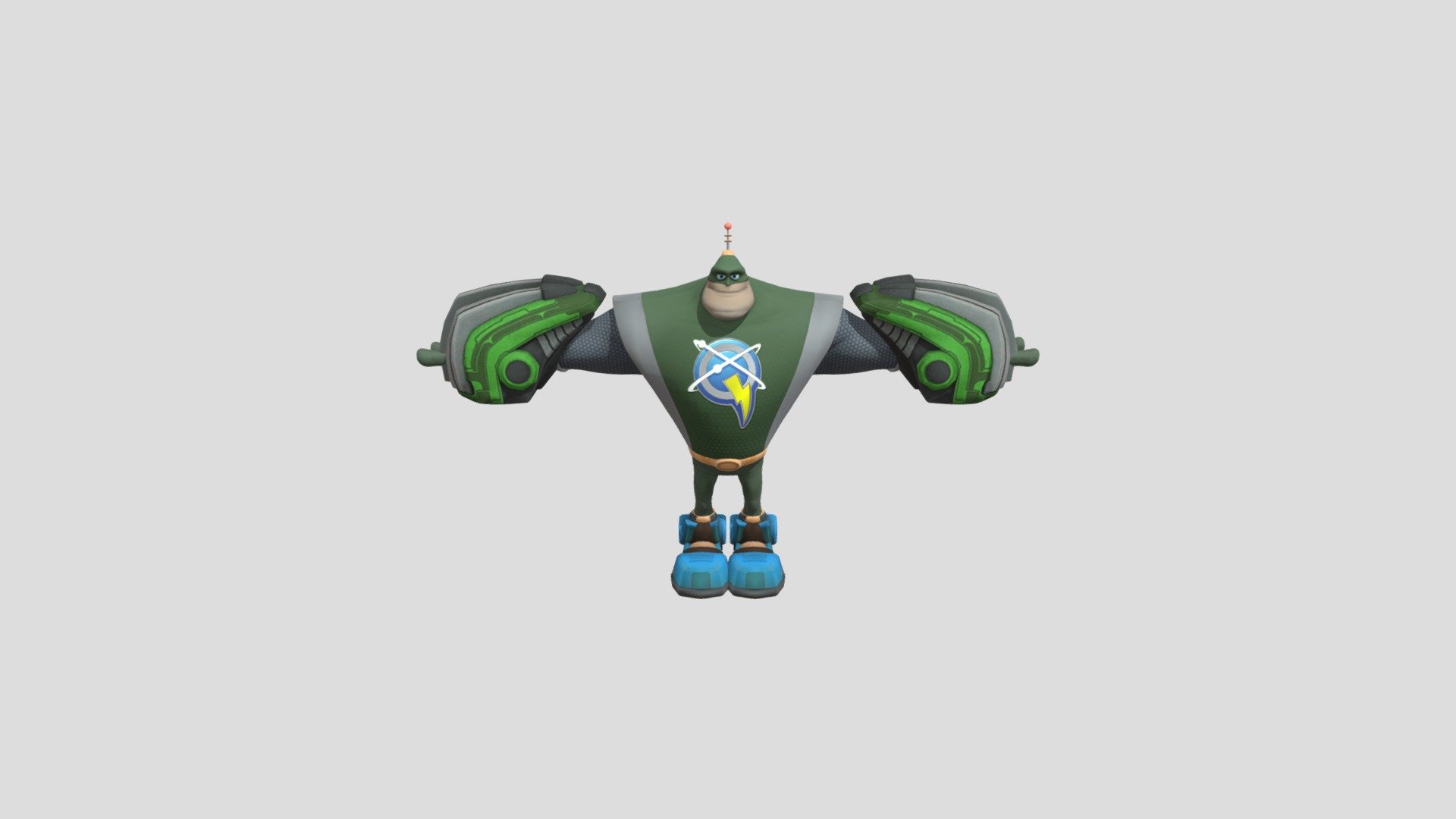 Ratchet & Clank All 4 One - Captain Qwark - 3D model by Assablancia ...