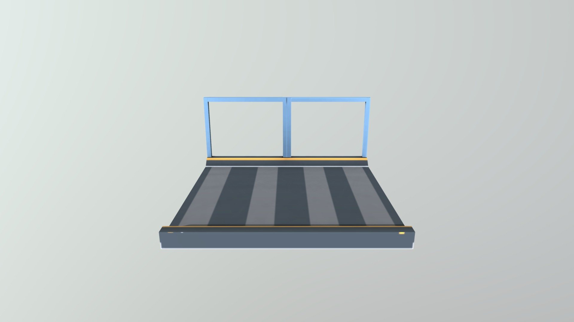 Floor Single Rail - 3D model by mahaurs279 [724bea8] - Sketchfab