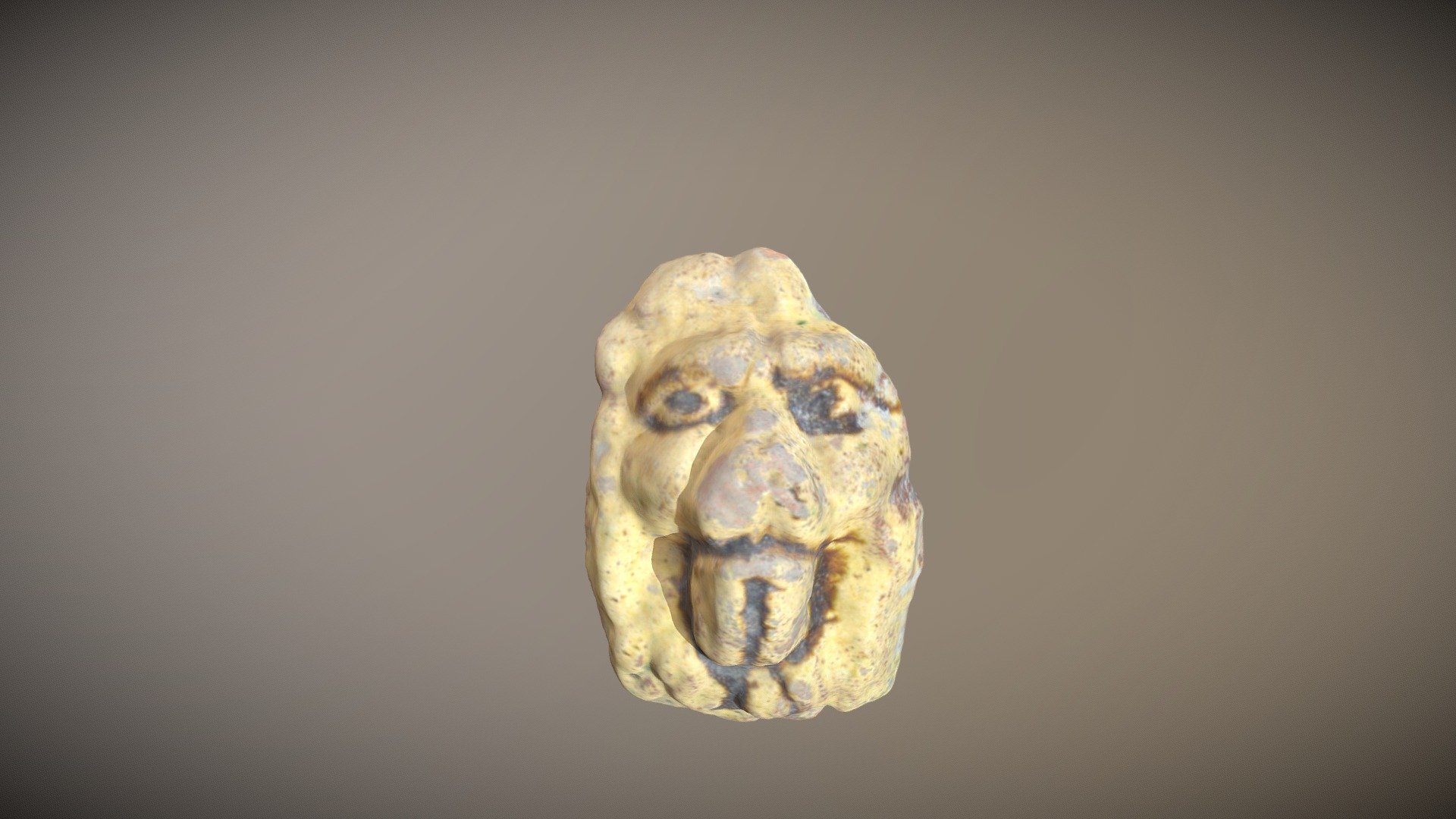 Lion glazed tile - Download Free 3D model by IHMC RAS (@ihmc_ras ...