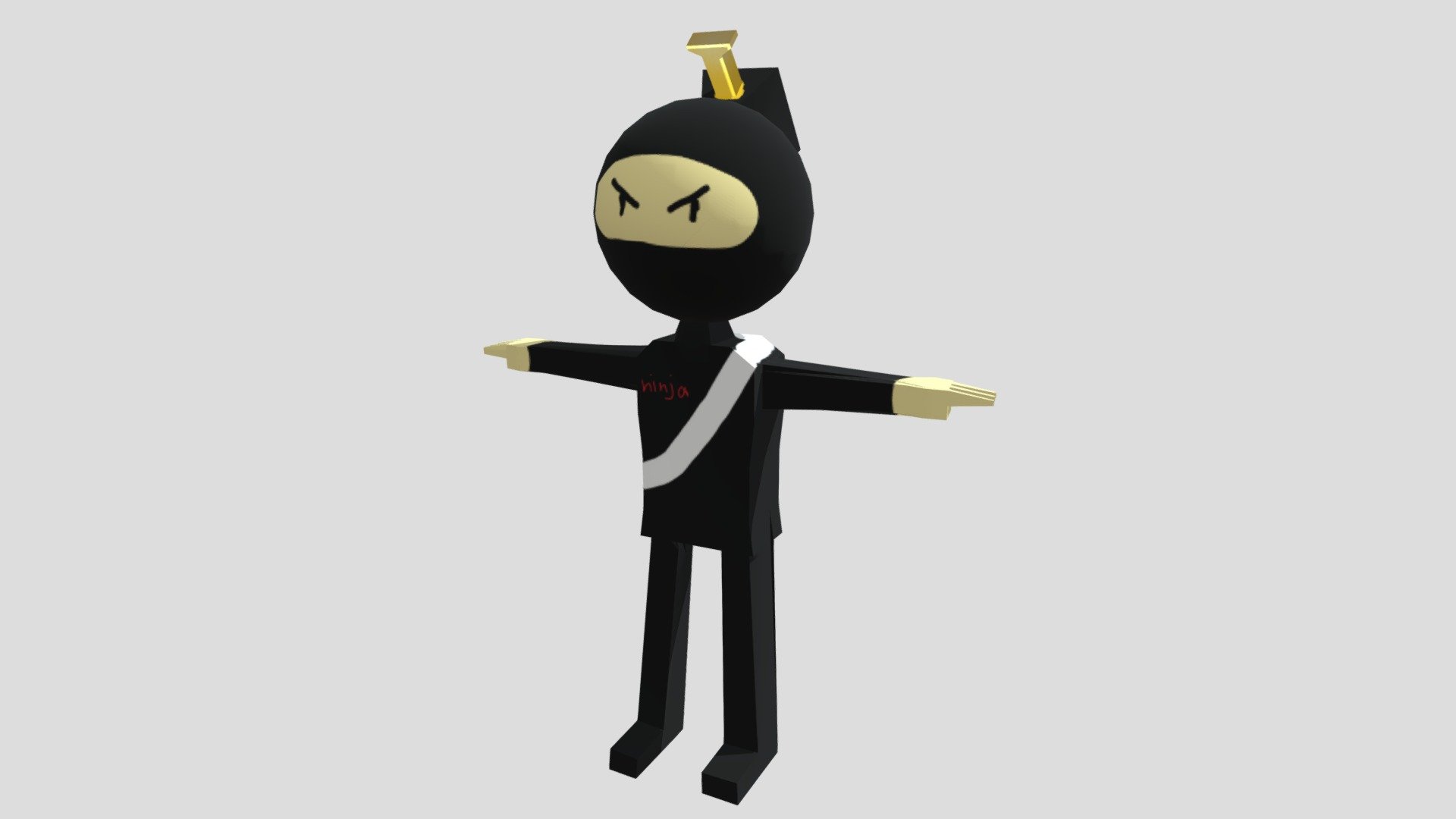 Ninja - Download Free 3D model by Lime Creation (@Lime90) [724f3d0 ...