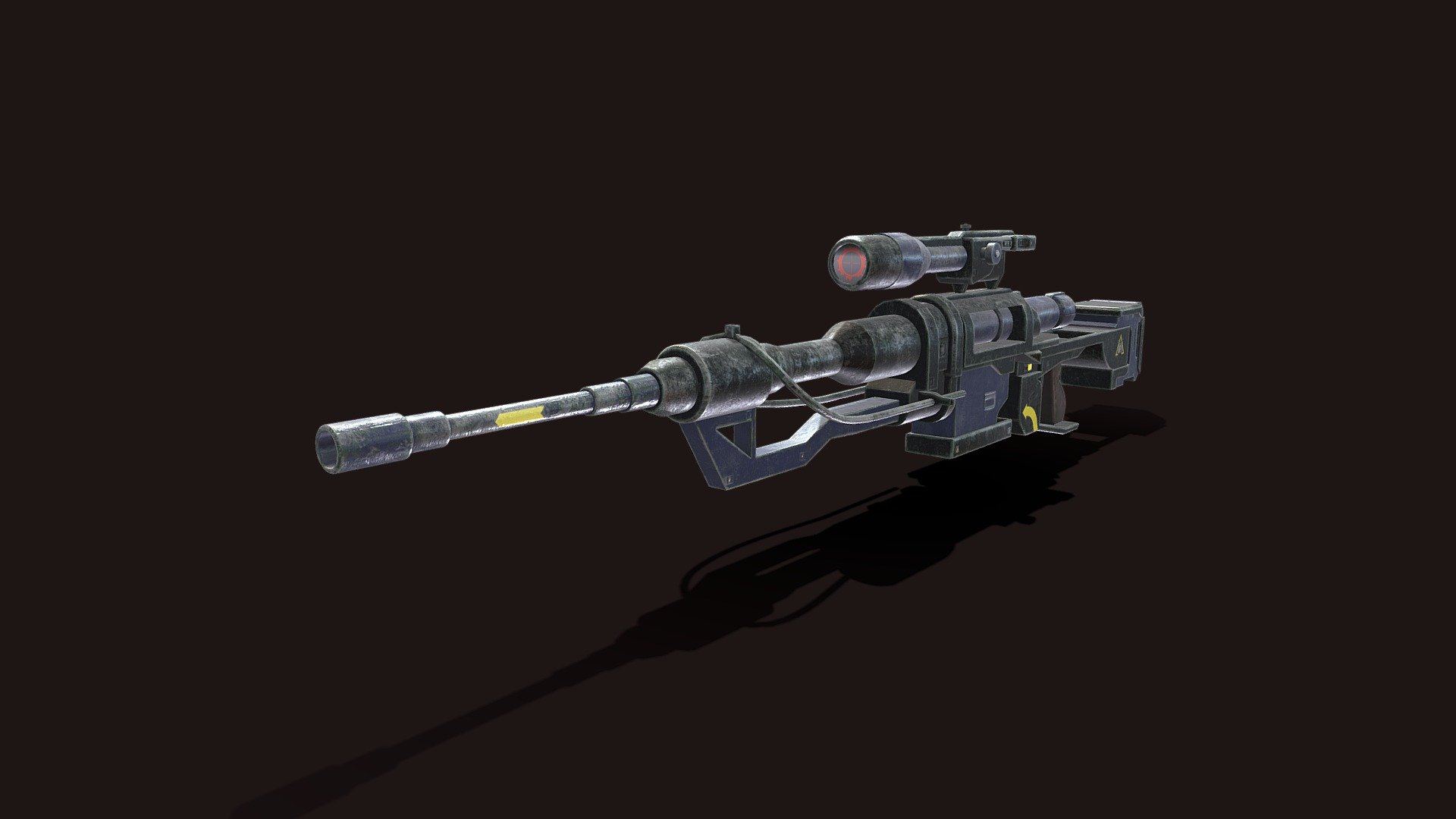 Sniper - 3D model by amineaslim [7253c84] - Sketchfab