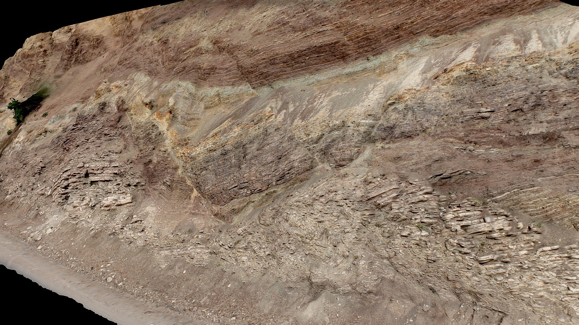 Inversion structures, Zagros - Download Free 3D model by e.RocK ...