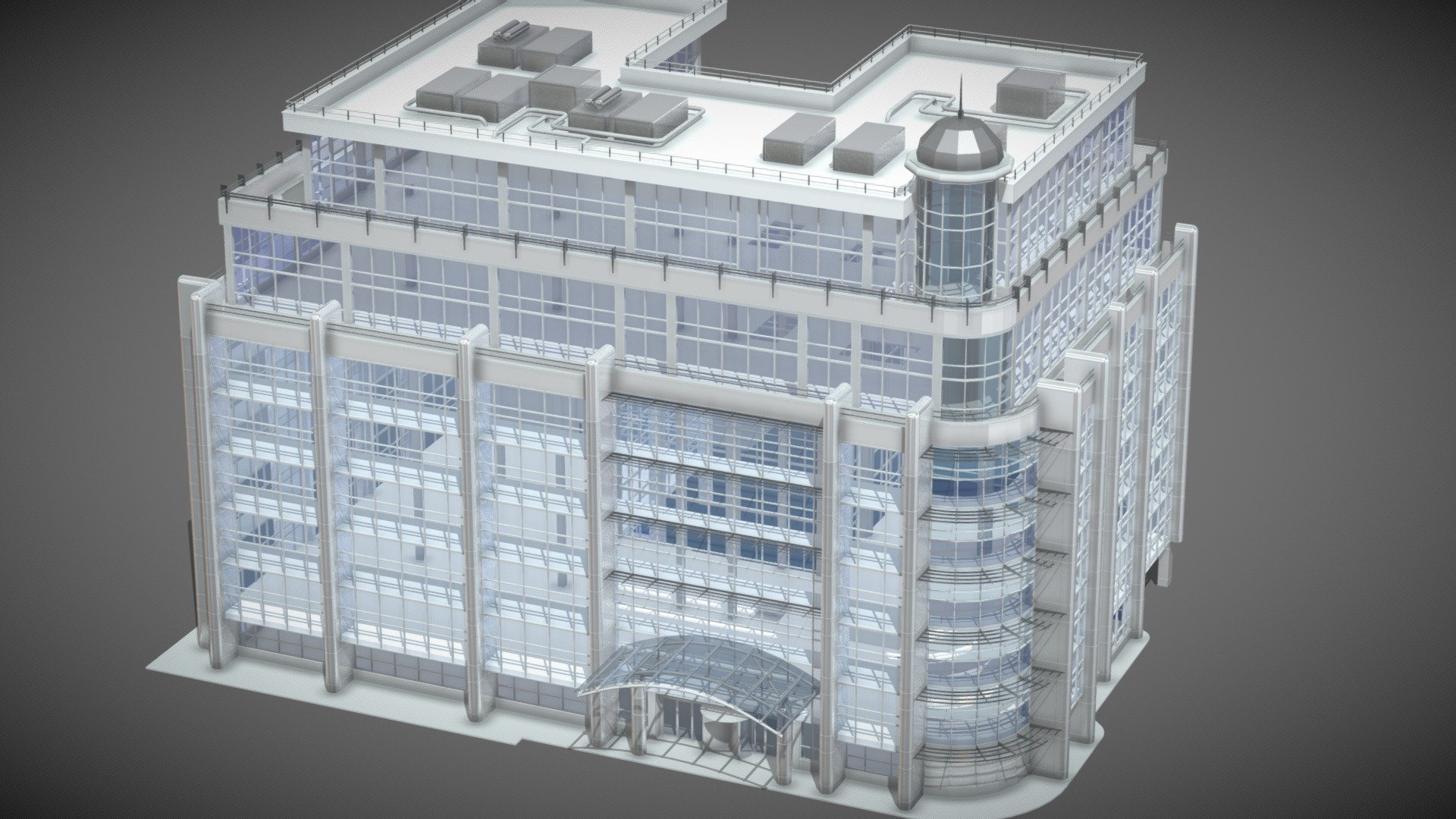 Office_building_g707 - Buy Royalty Free 3D model by Giimann [7255158 ...