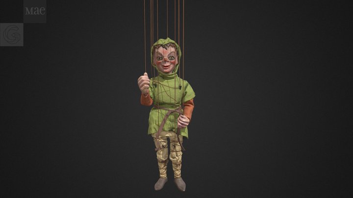 Puppet 3D models - Sketchfab