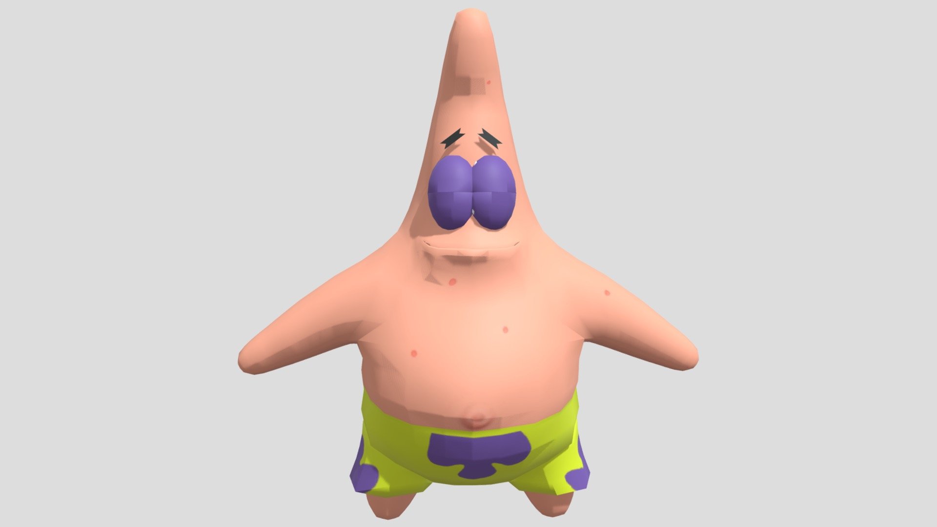 Wii-Patrick Star - 3D model by Sajin Mickey Firey fan 1342 from Cheryl ...