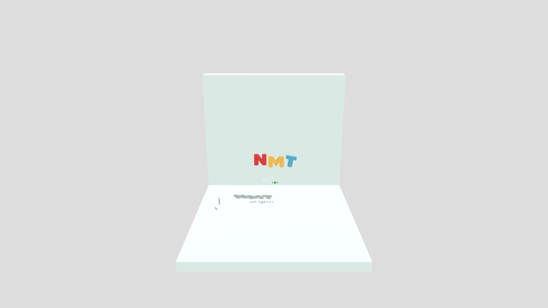 LOGO NMT - 3D model by firawannn [7258a8e] - Sketchfab