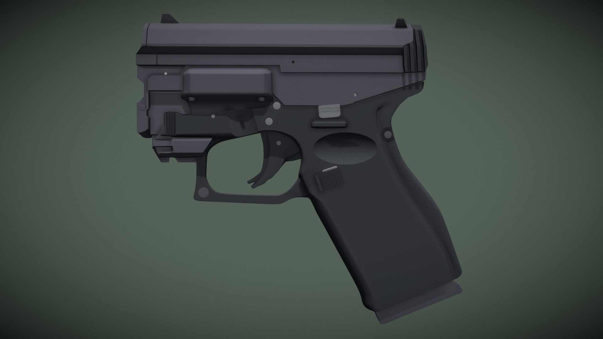 Pistol - 3D model by Mustrik [7258ea6] - Sketchfab