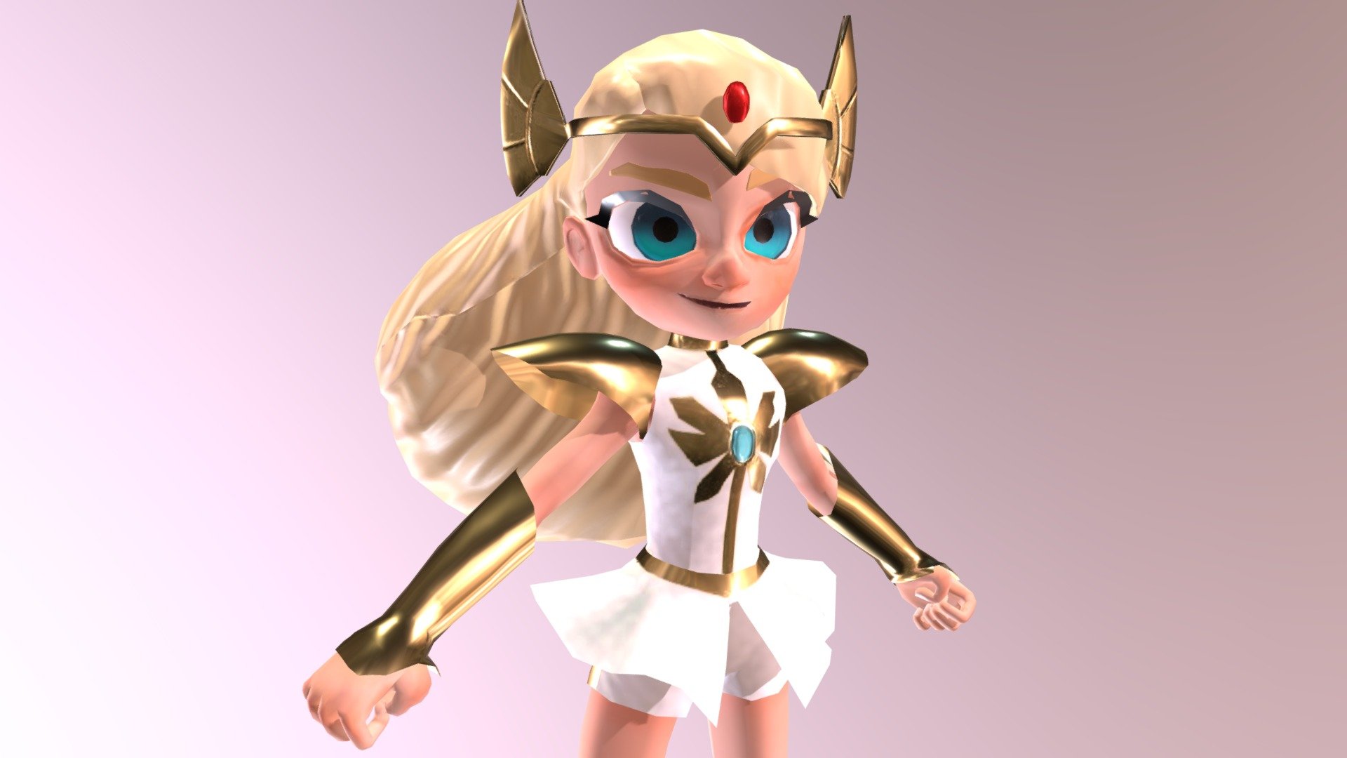She Ra Model - 3D model by Mon.Hernandez [7259dba] - Sketchfab