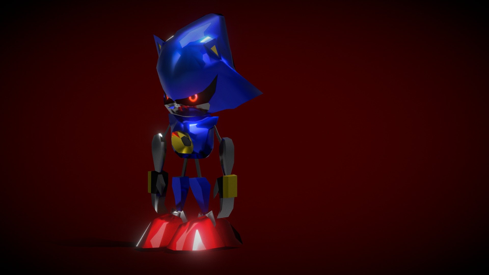 Metal Sonic - 3D model by sophiexroman [725cd5c] - Sketchfab