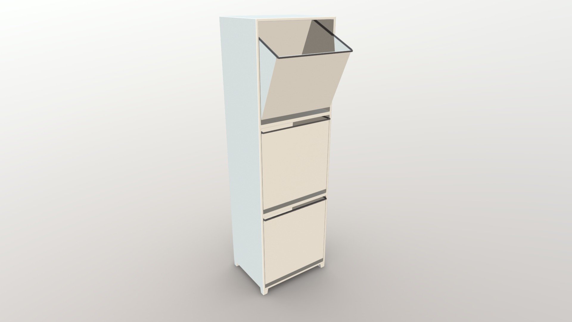 Stand Household Recycling Separation Box - Buy Royalty Free 3D model by ...