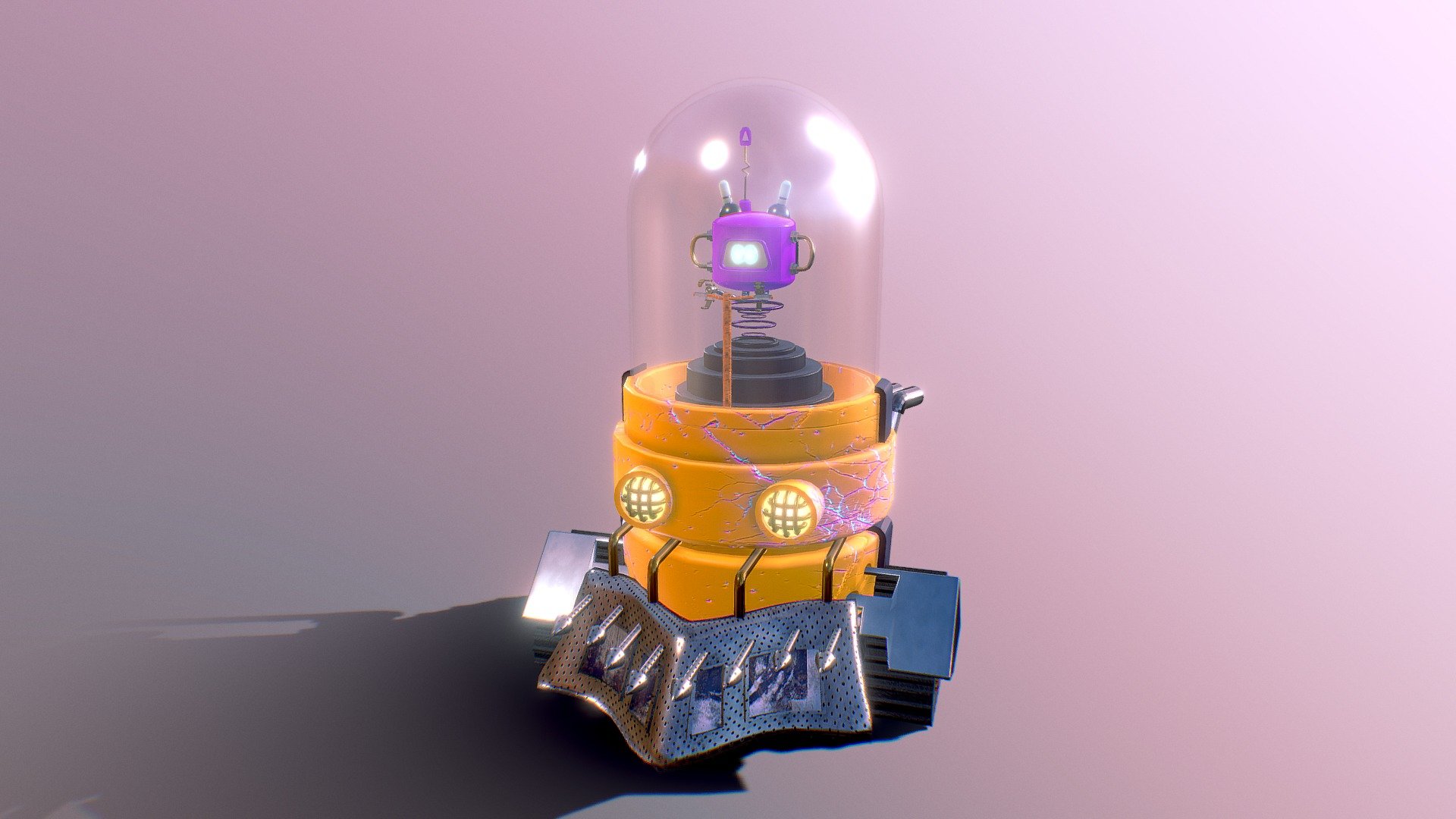 Robot Car - 3D model by Stgo Design (@stgodesign) [725da6f] - Sketchfab