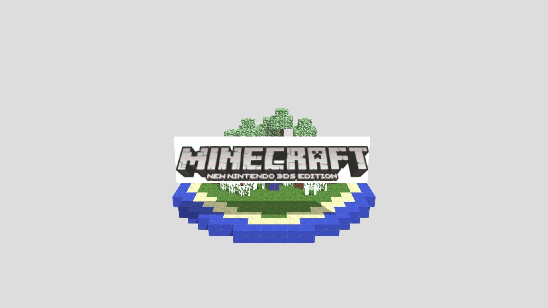 Minecraft 3DS banner - Download Free 3D model by Piethekiddev [72614eb ...
