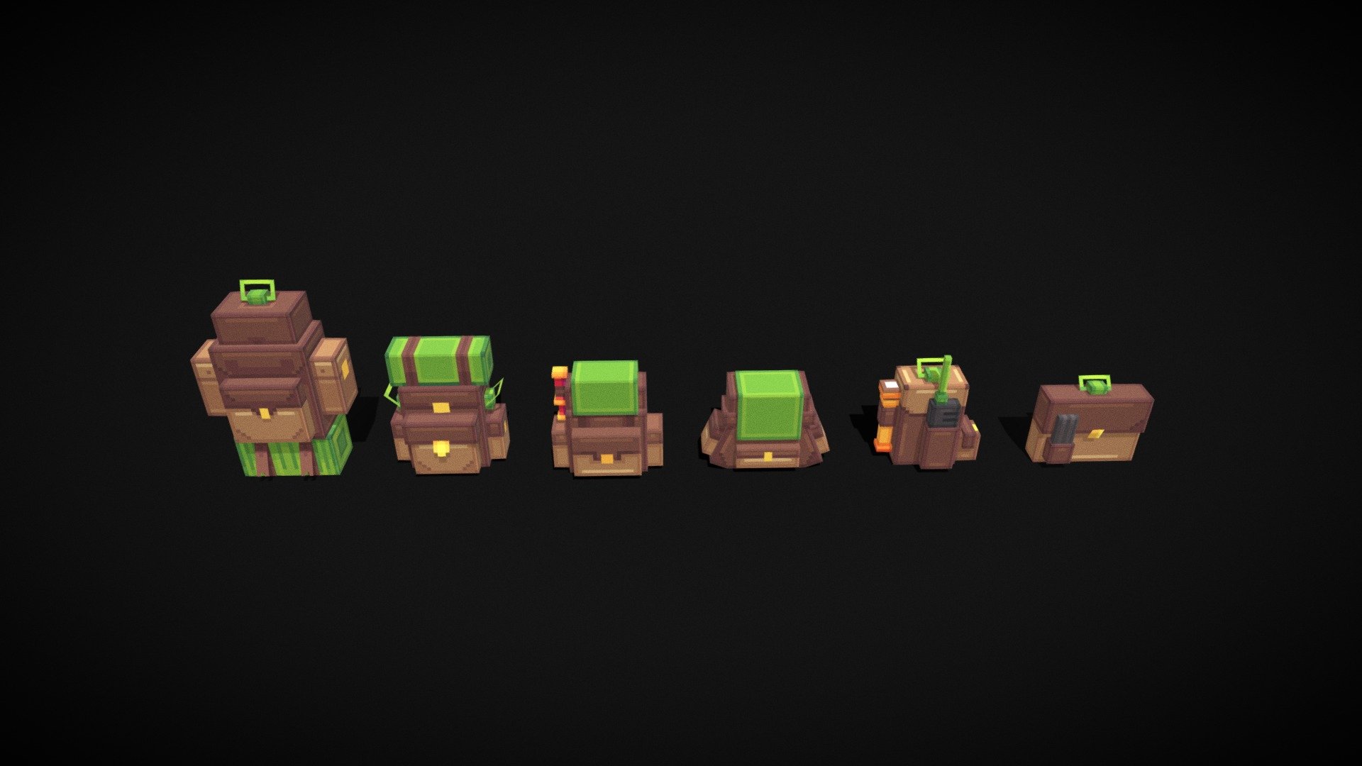 Backpack Show - 3D model by BasModel (@Thapnarong.Hemgo) [72616f2 ...