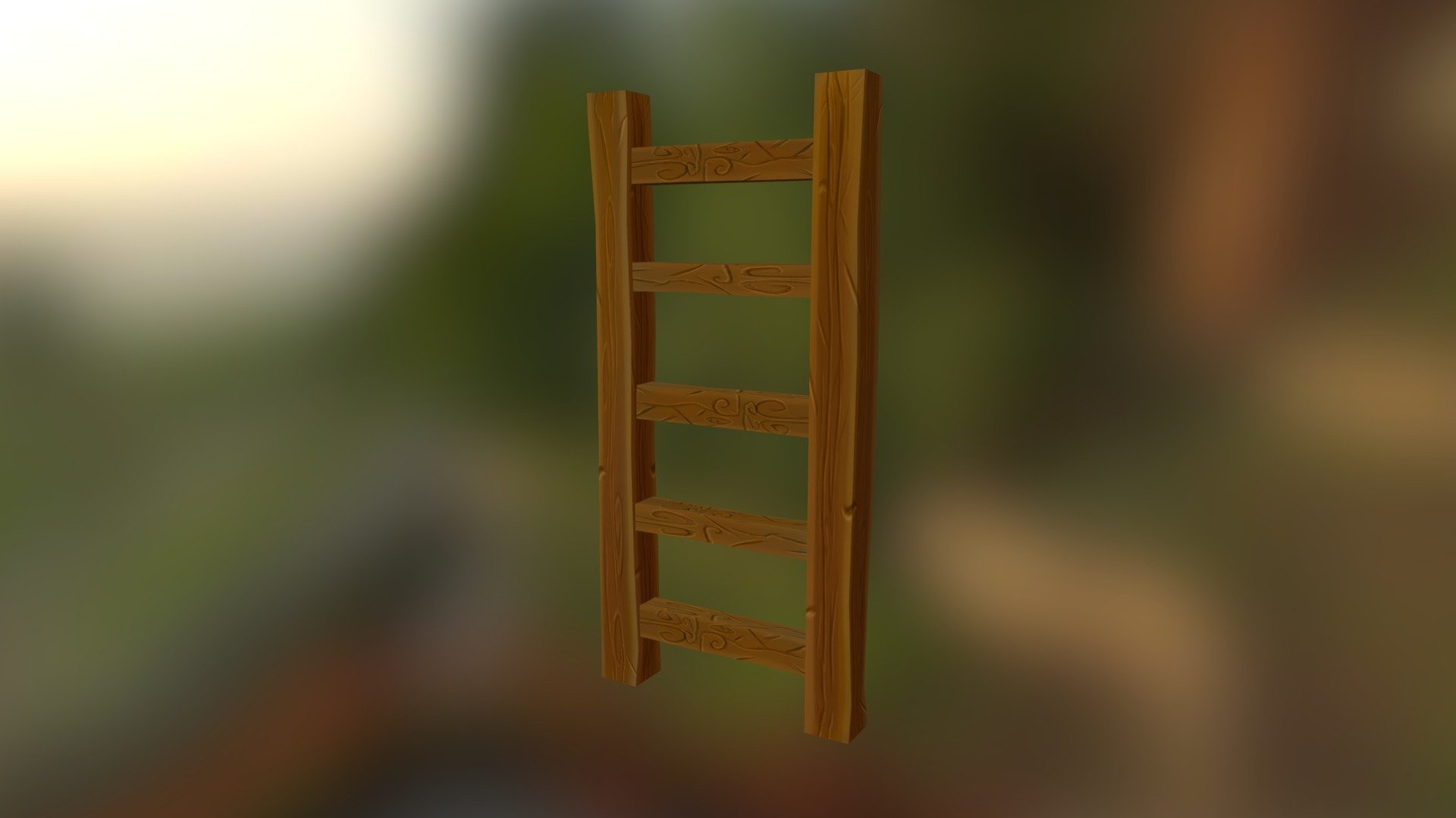Ladder - Download Free 3D model by nomana123 [7262b9e] - Sketchfab