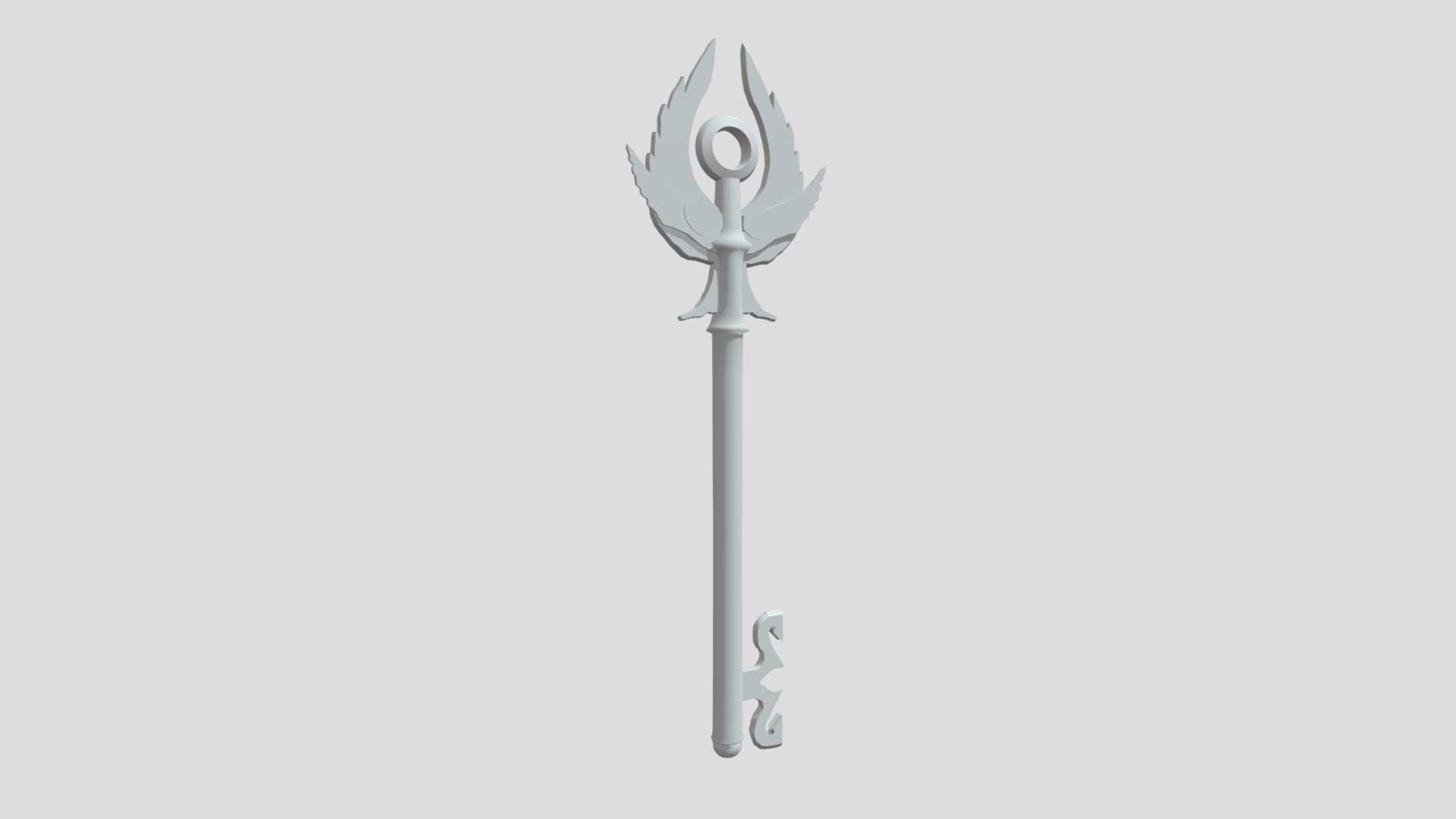 Winged Key - Download Free 3D model by Kyle Valadez (@kav17a) [7265747 ...