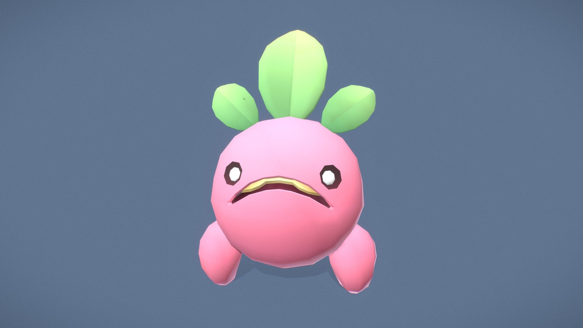 Cartoon Characters - Small Pinky Warrior - Buy Royalty Free 3D model by ...