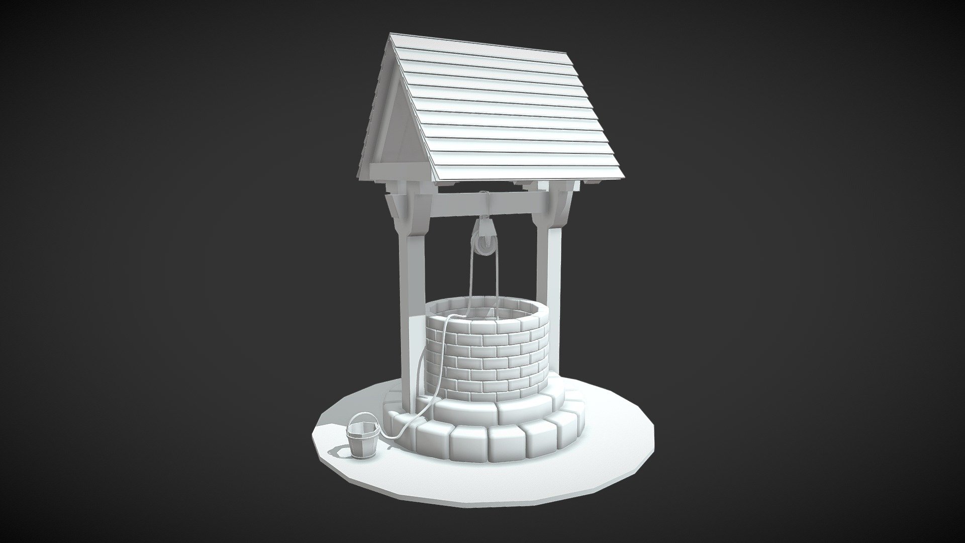 WELL - 3D model by Agnieszka Talik (@agatalik) [726866a] - Sketchfab