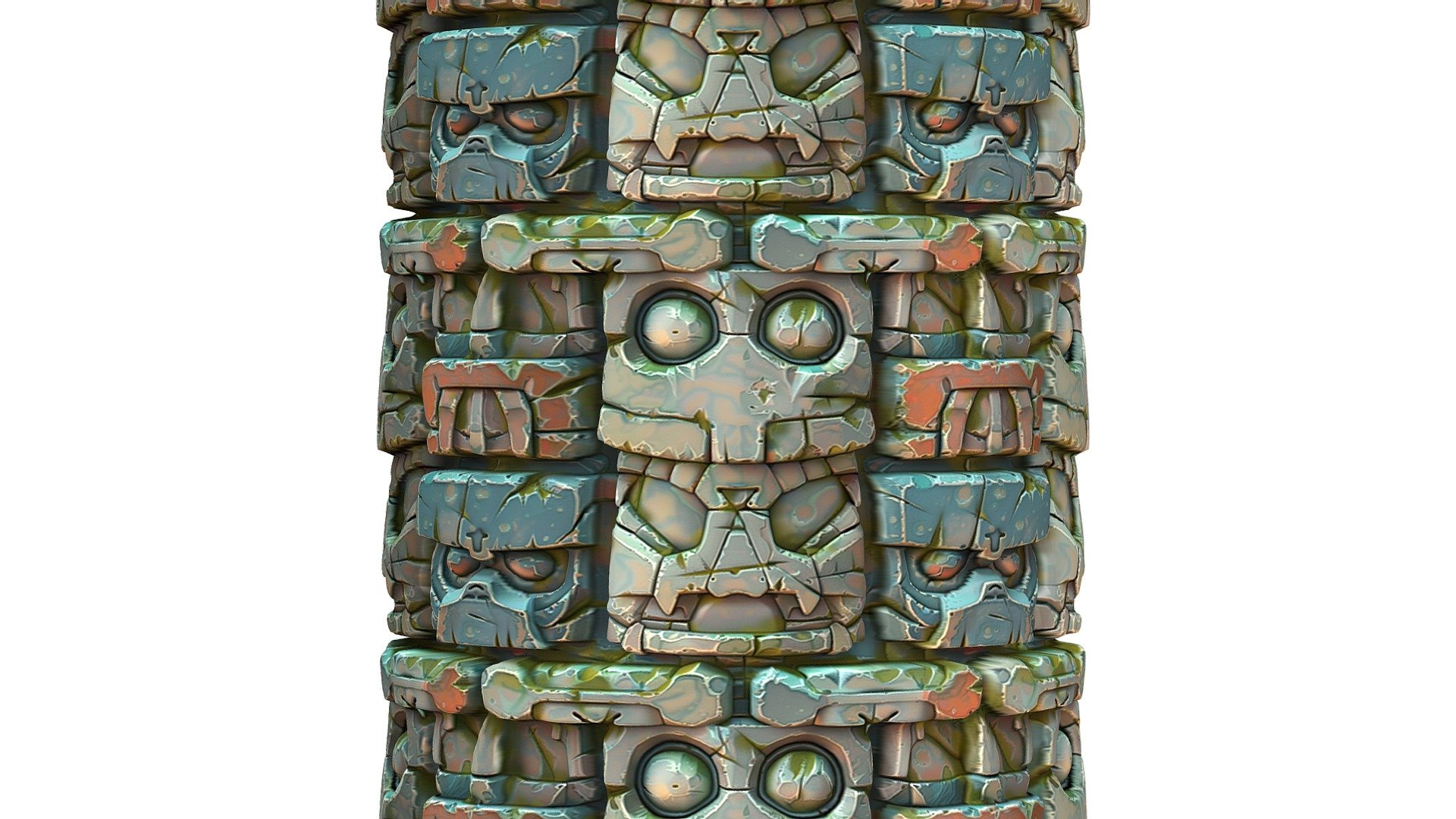 Stylized Wall Seamless Texture - Buy Royalty Free 3D model by zames1992 ...