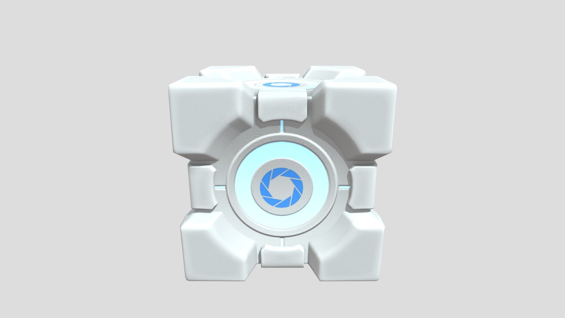 Portal cube decor - Download Free 3D model by Octane reboot (@Redwthr ...