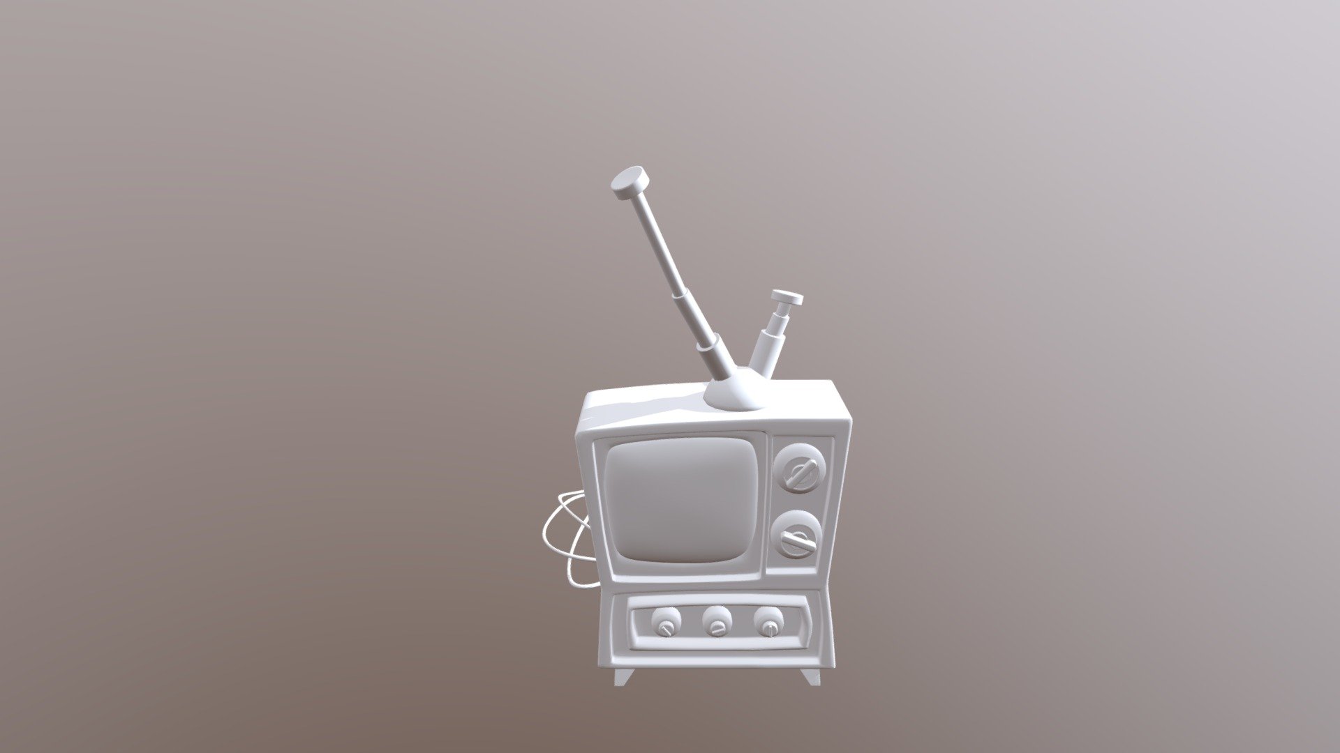 Tv Stylized - 3D model by mathtorres14 [726b229] - Sketchfab