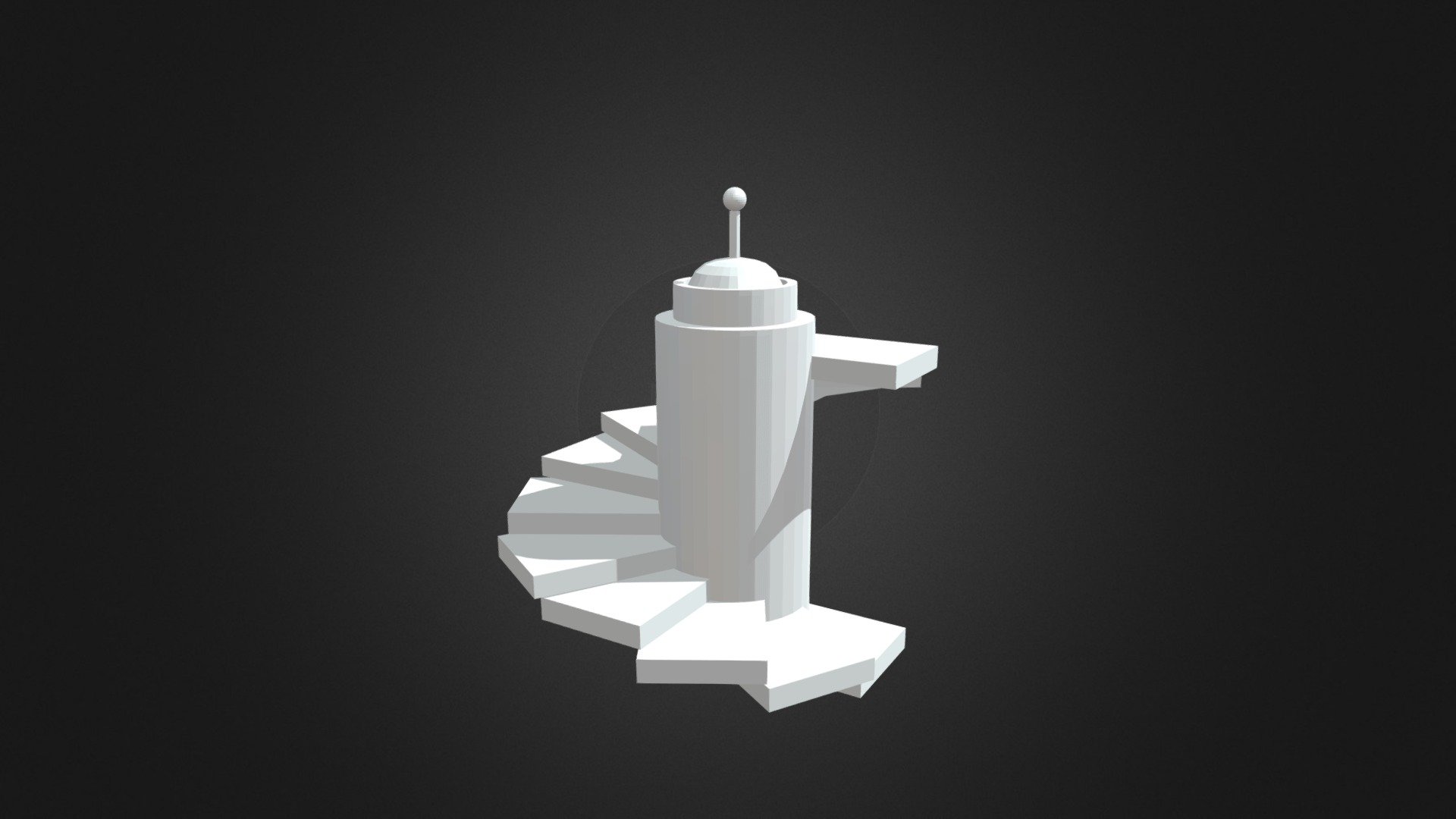 Astronomy tower and a circular stairway - 3D model by mhatresimran007 ...