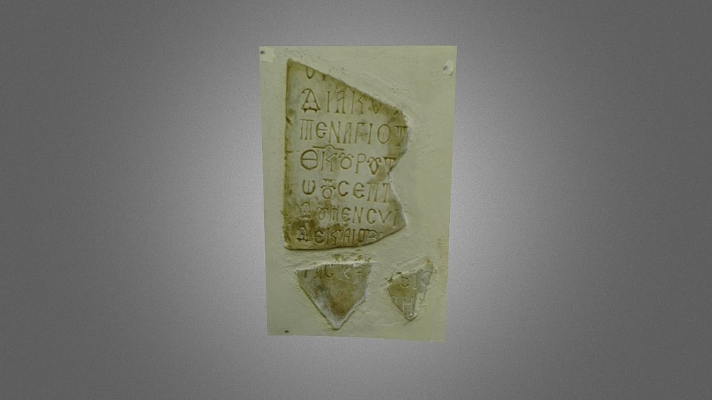 Epigrafe - 3D model by Ivana_V (@ivana8) [726b631] - Sketchfab