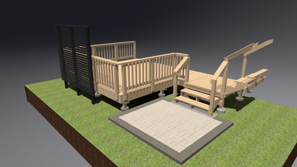 Deck - A 3D model collection by hellokikicoco.liu - Sketchfab